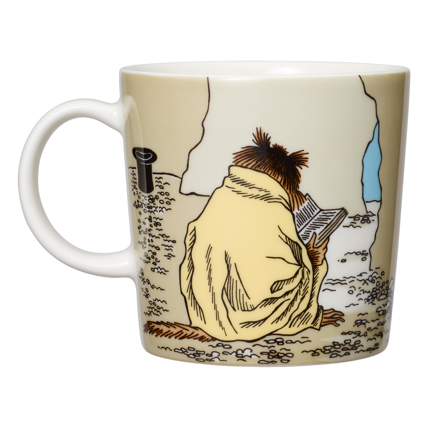 Moomin Arabia Muumi muki, Piisamirotta, beige | Finnish Design Shop