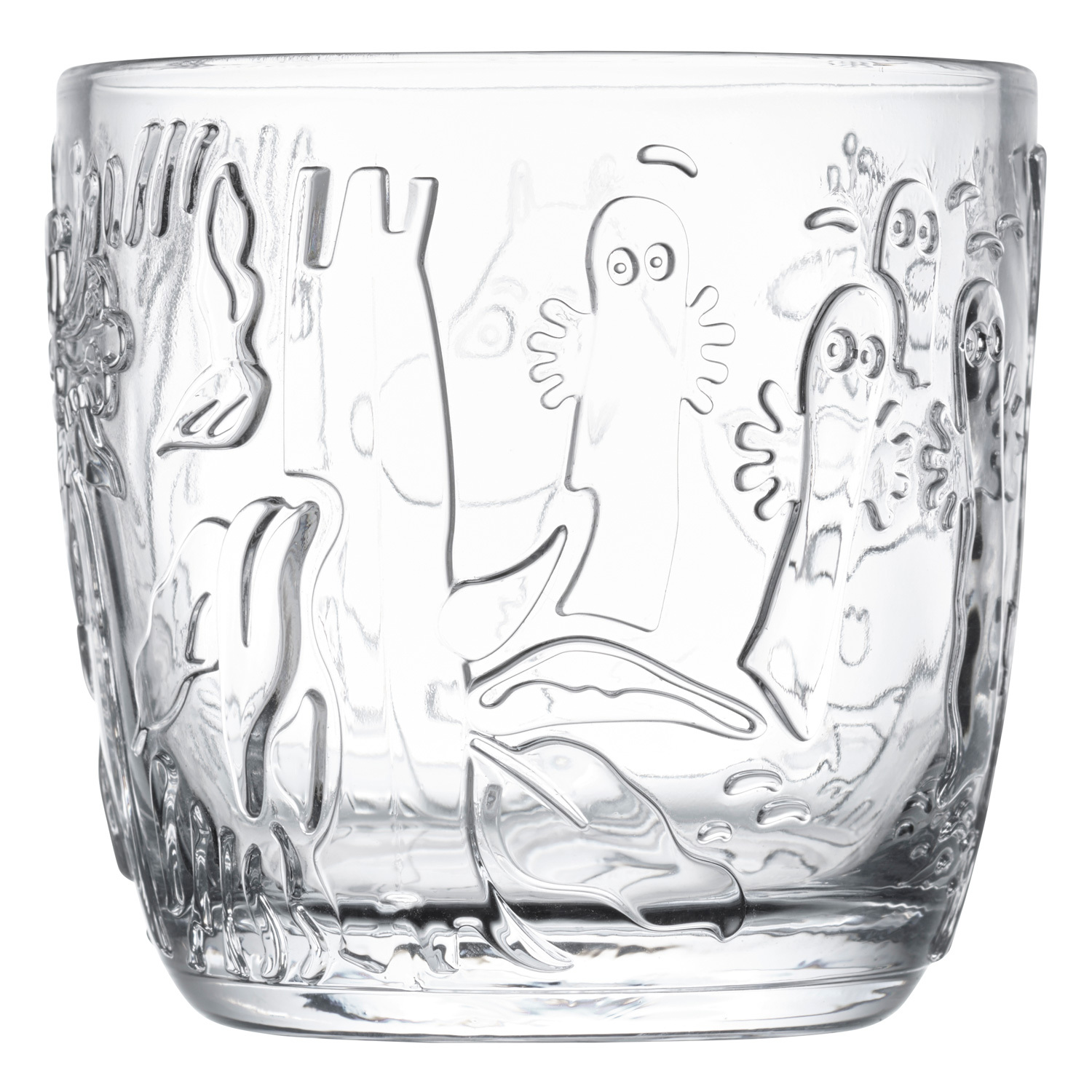 Moomin Arabia Muumi juomalasi, 28 cl, kirkas, 2 kpl | Finnish Design Shop