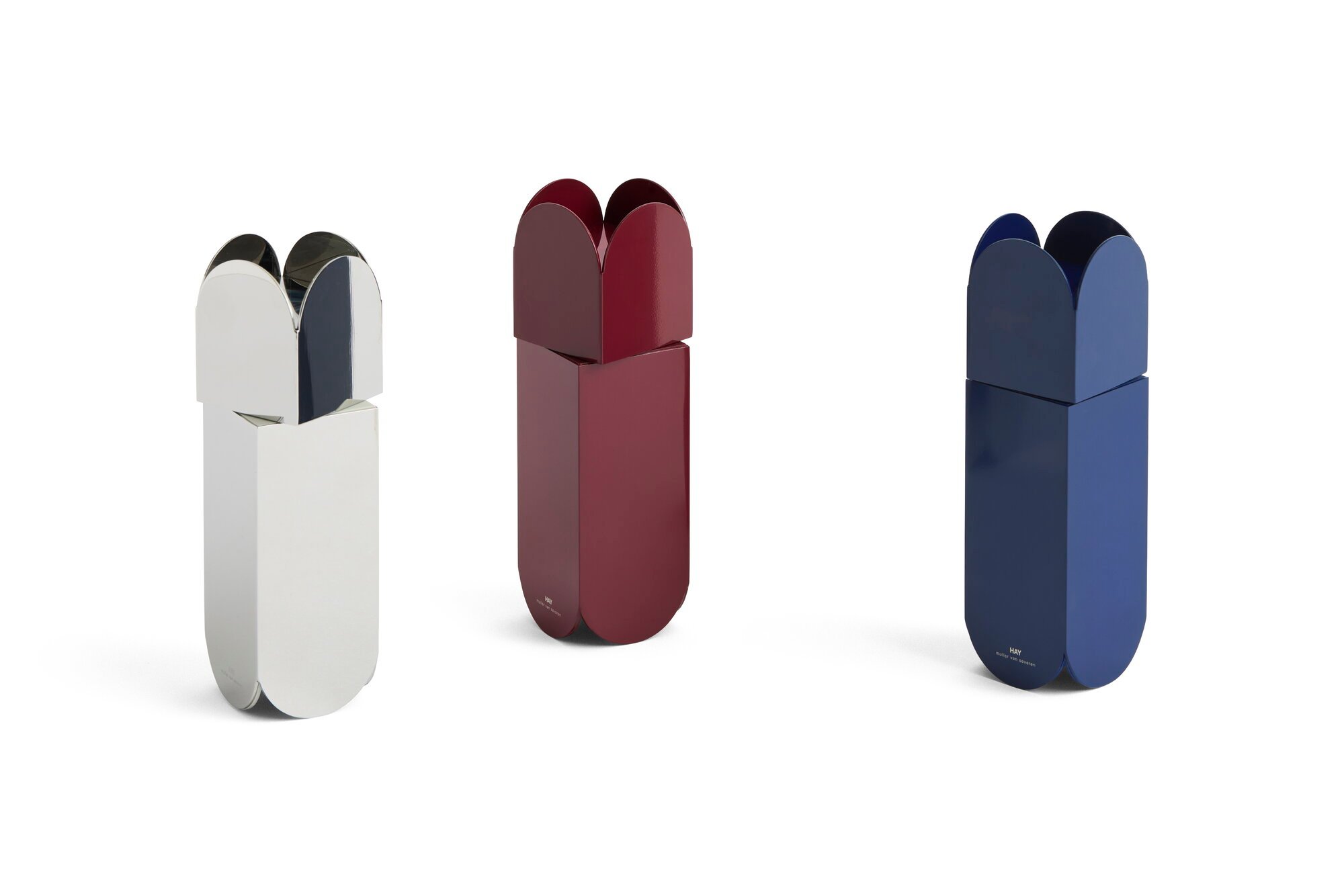 HAY Arcs Salt & Pepper maustemylly, burgundi | Finnish Design Shop