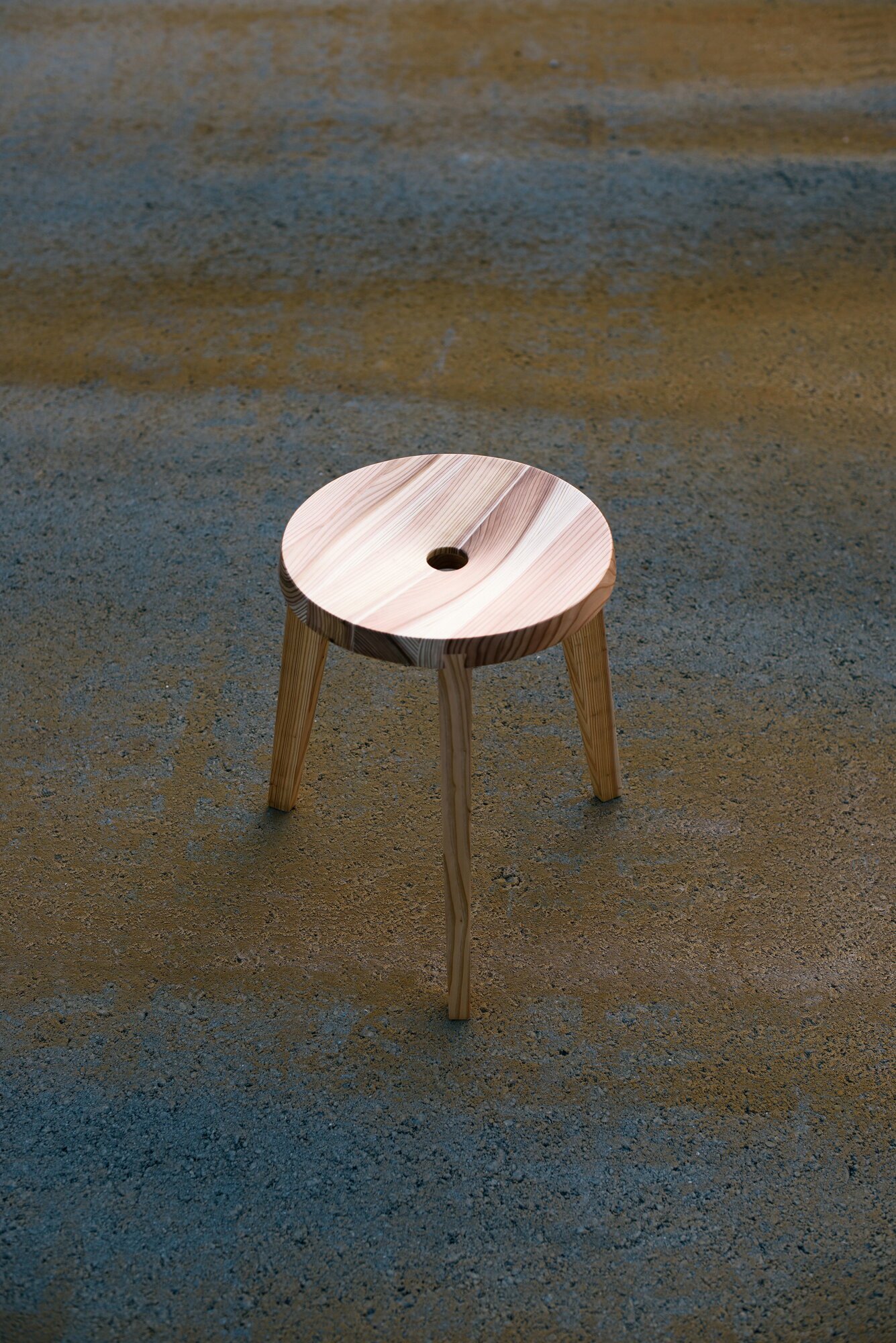Ariake Dovetail stool, hinoki | Finnish Design Shop UK