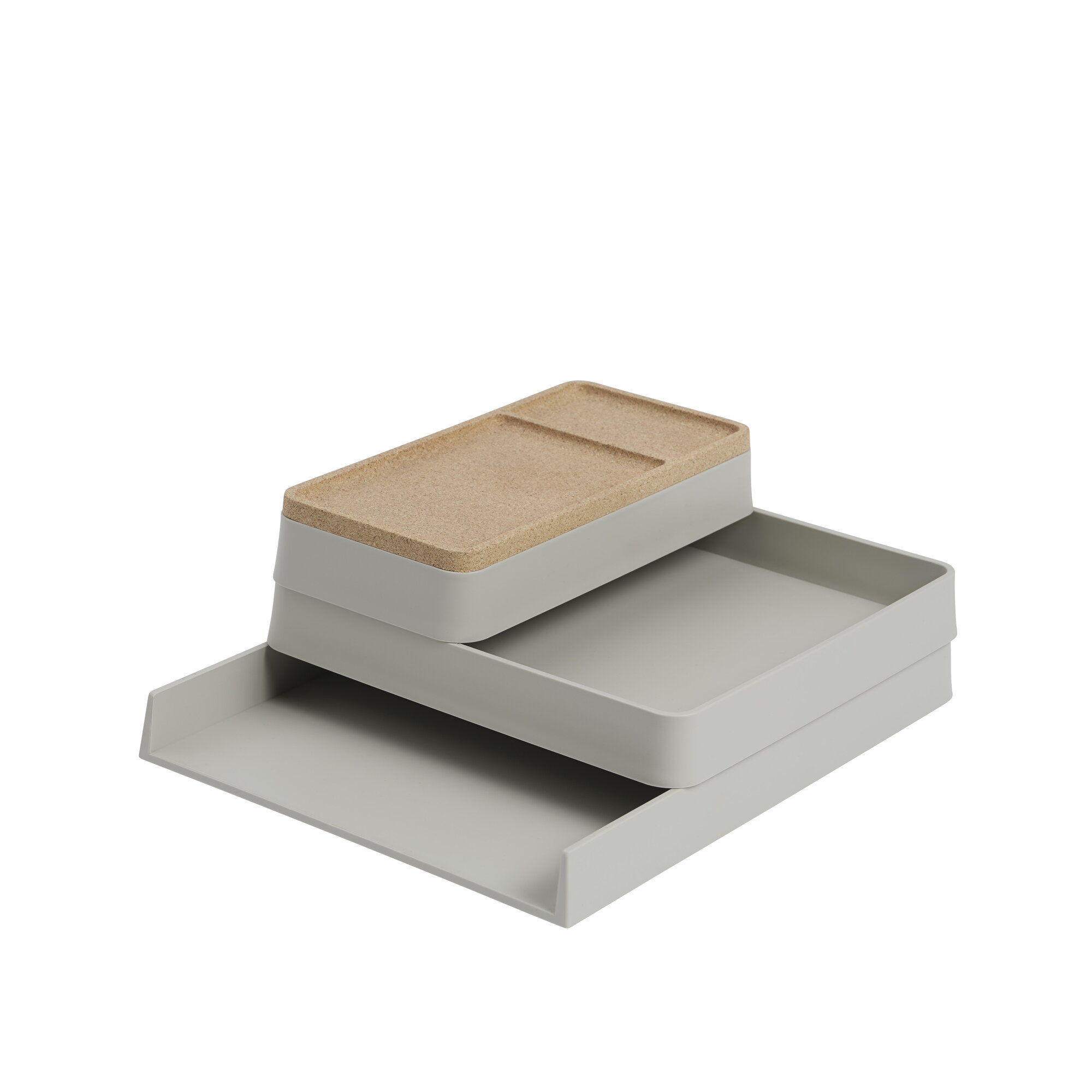 Muuto Arrange Desk Tray, 12 x 25 cm, grey | Finnish Design Shop