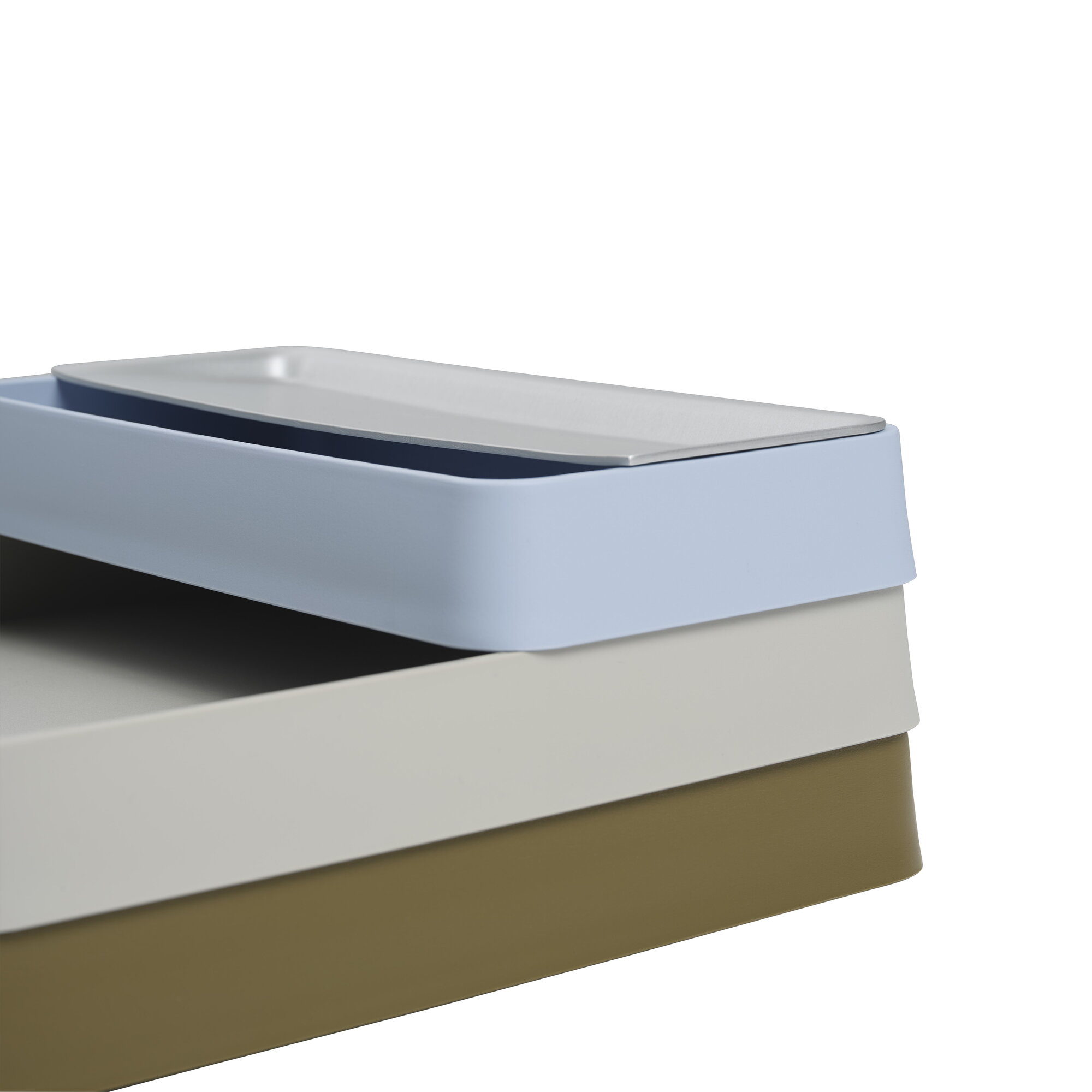 Muuto Arrange Desk Tray, 12 x 25 cm, ljusblå | Finnish Design Shop