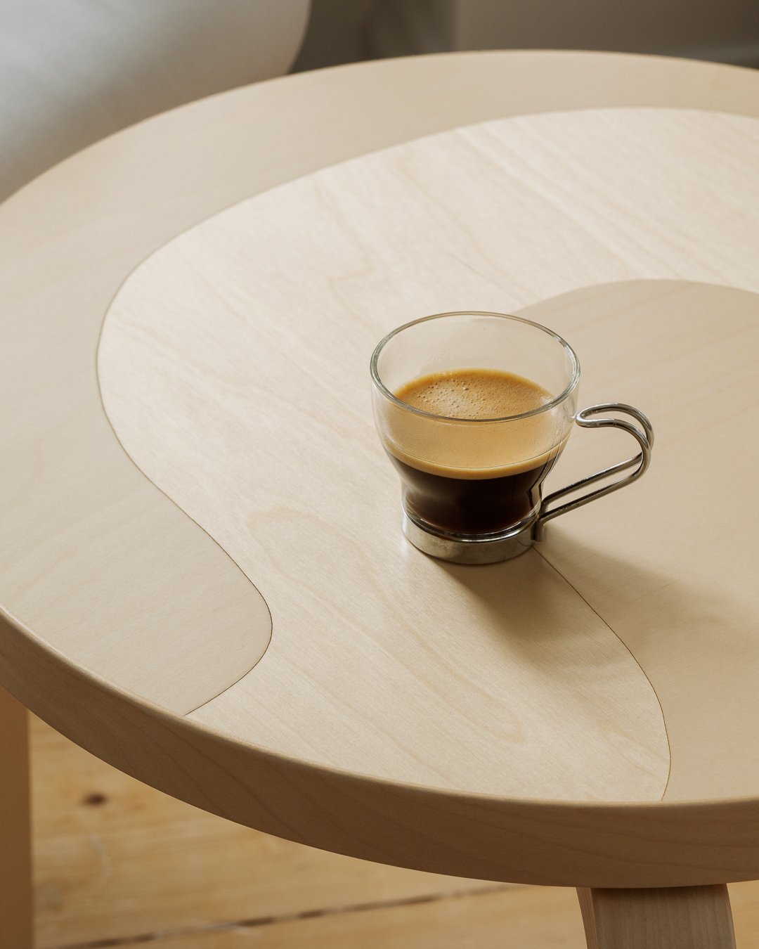 Artek Aalto pöytä 90D, Artek + Marimekko, Seireeni | Finnish Design Shop