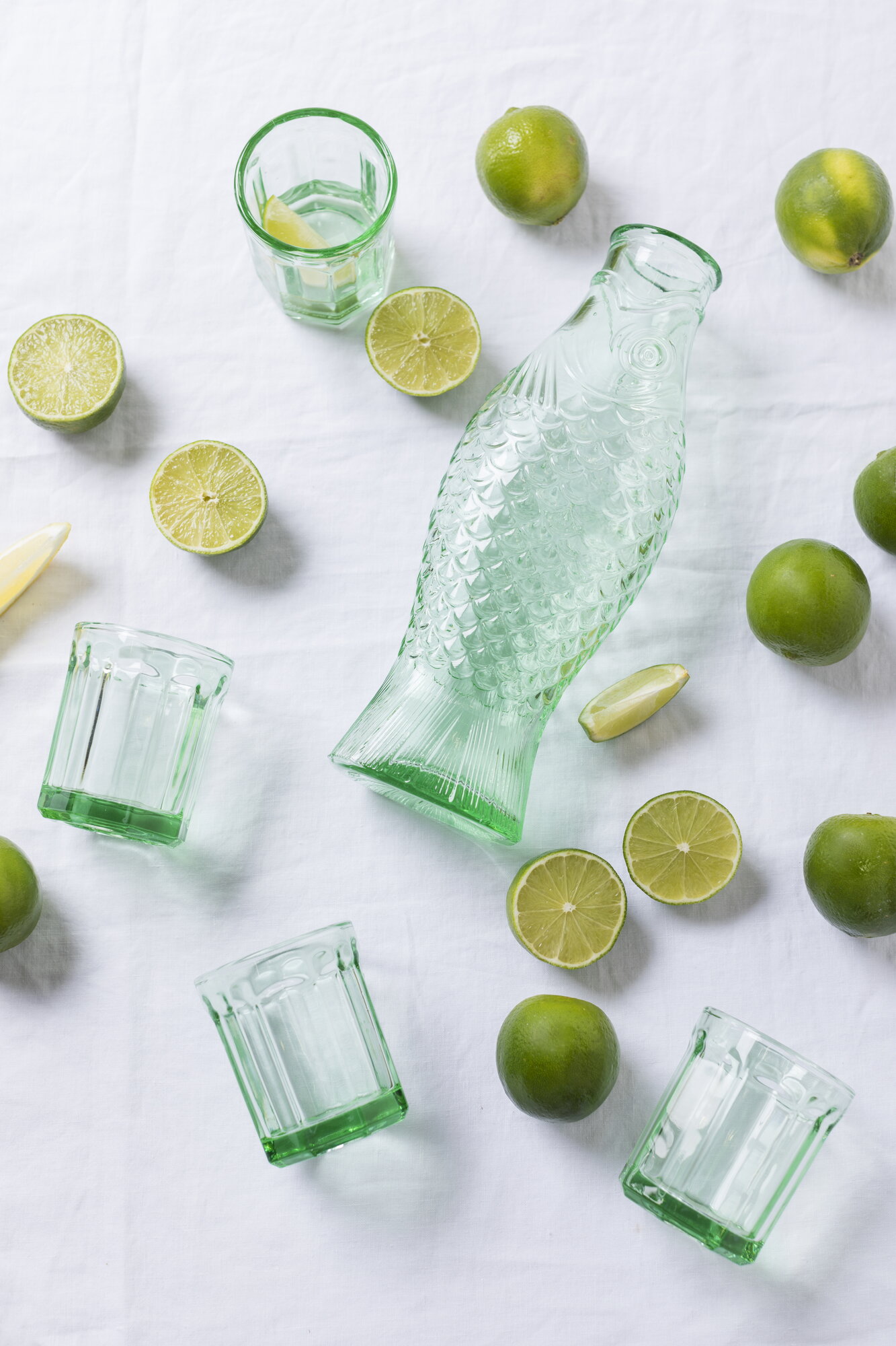 Serax Fish & Fish set, 5 pieces, green | Finnish Design Shop