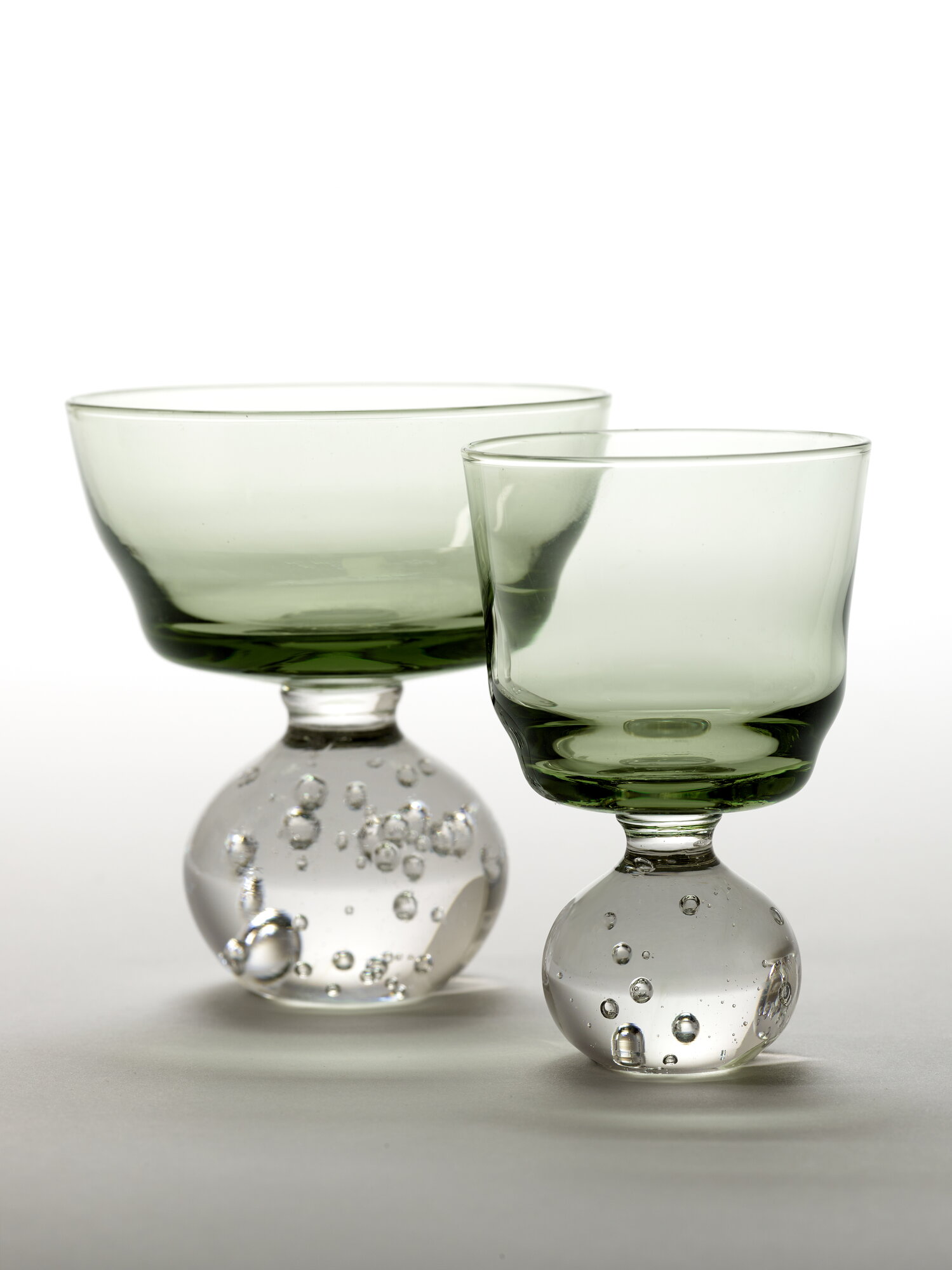 Serax Eternal snow stem glass, S, green | Finnish Design Shop