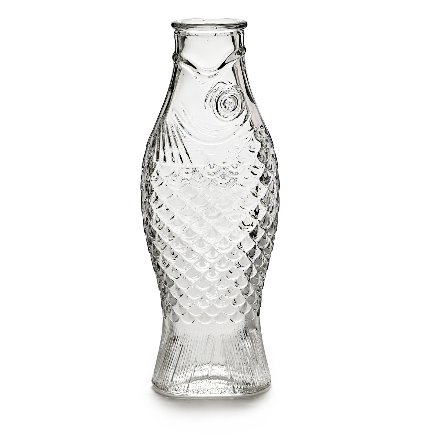 Serax Fish & Fish bottle, clear | Finnish Design Shop