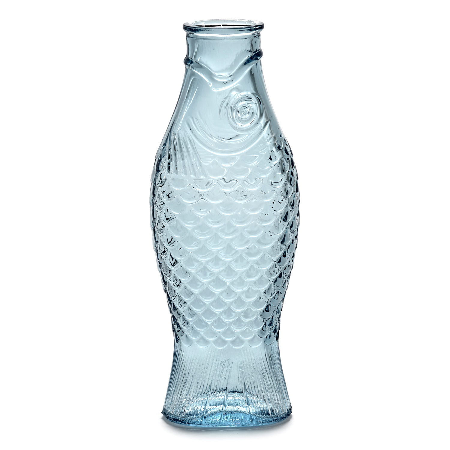 Serax Fish & Fish bottle, blue | Finnish Design Shop