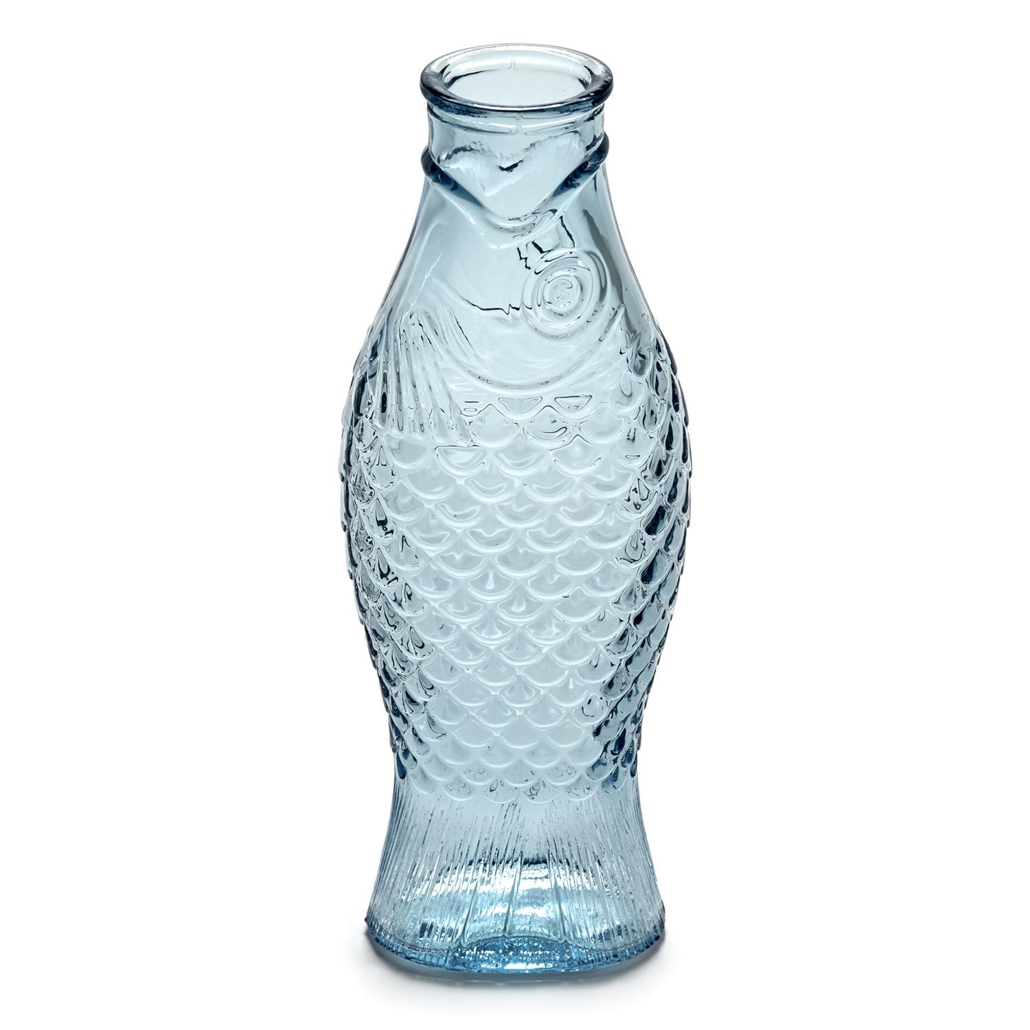 Serax Fish & Fish bottle, blue | Finnish Design Shop