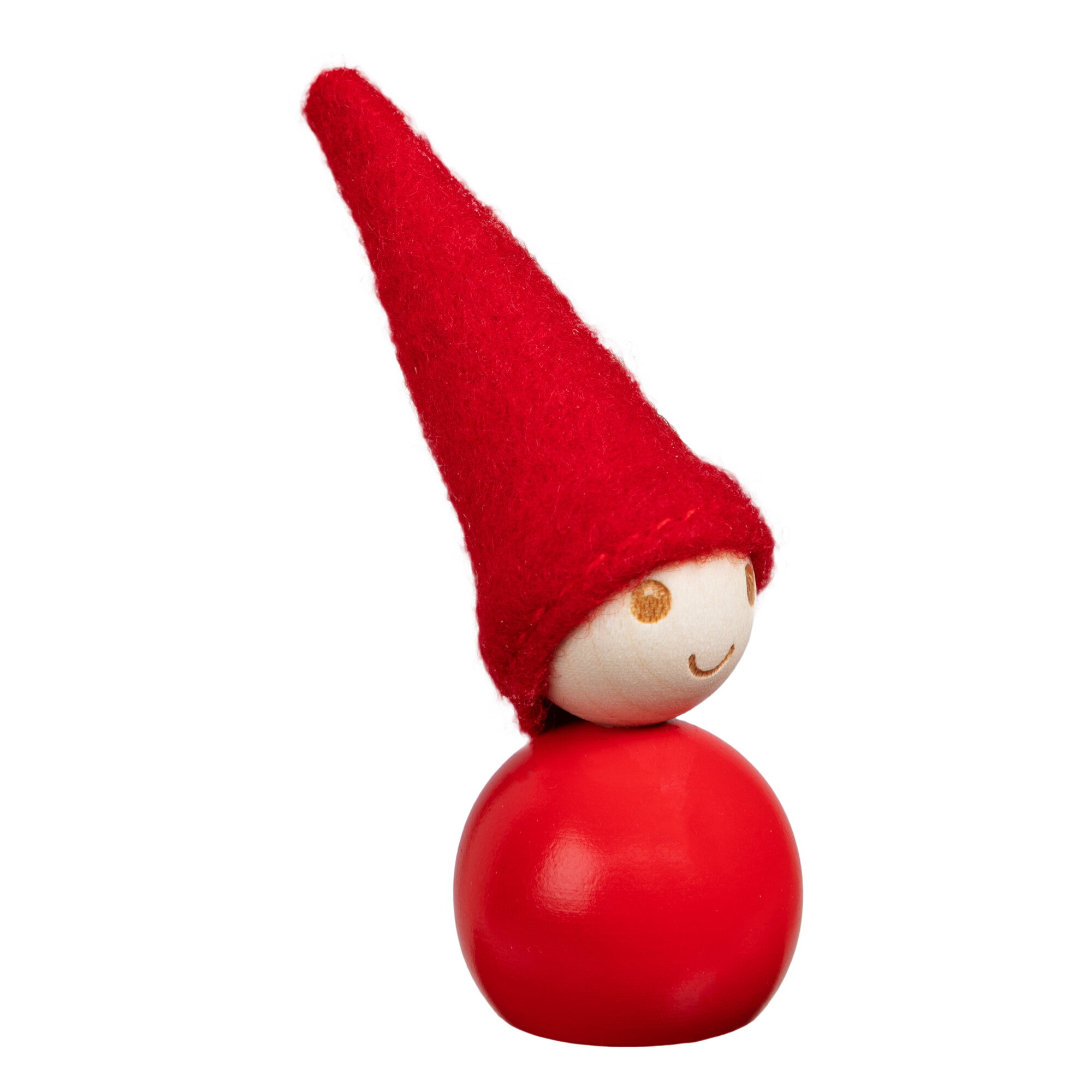 Aarikka Elf magnets, 4 pack, red - maple | Finnish Design Shop