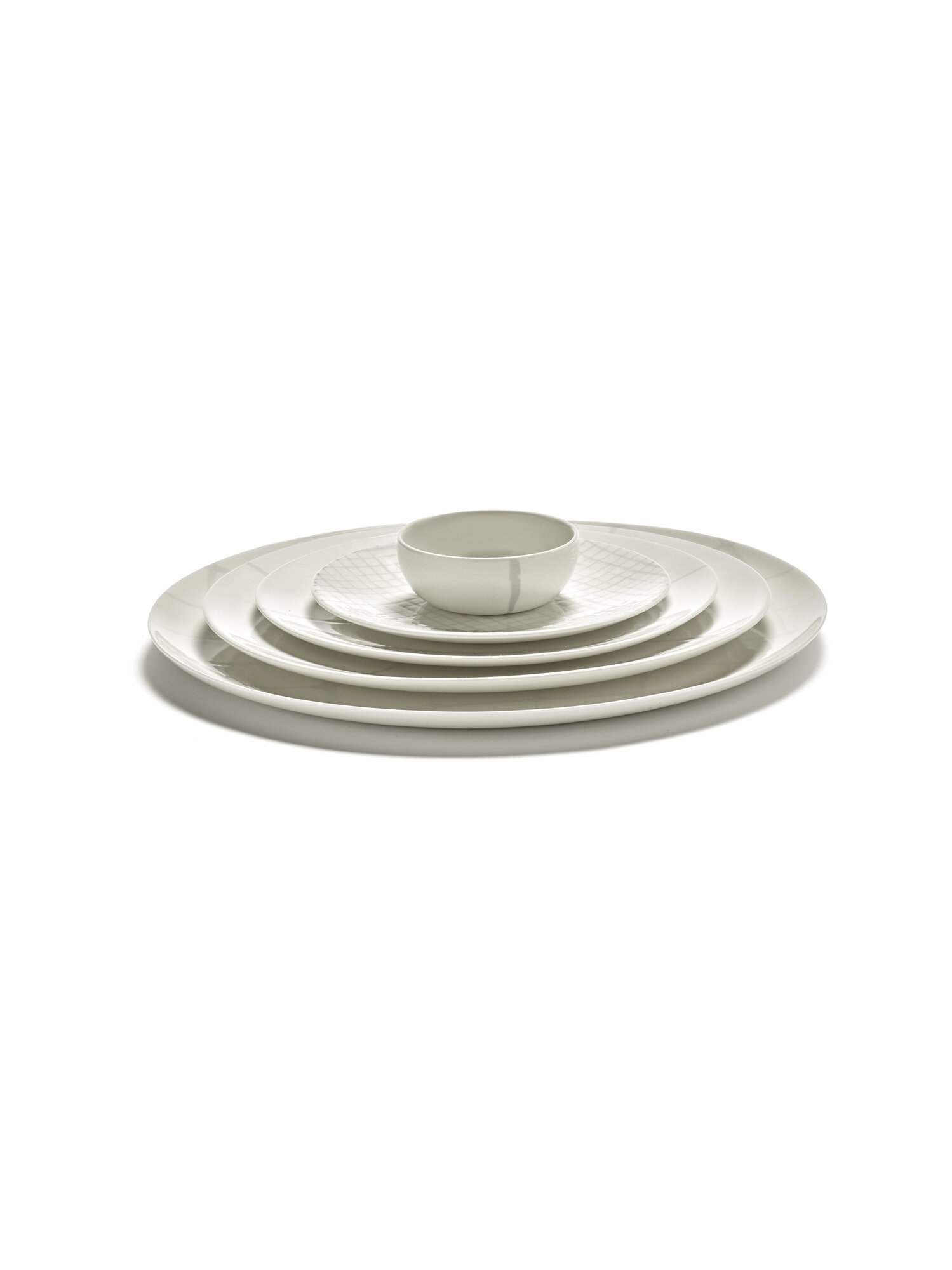 Serax Zuma Frühstücksteller, XS, 18 cm, Salt | Finnish Design Shop