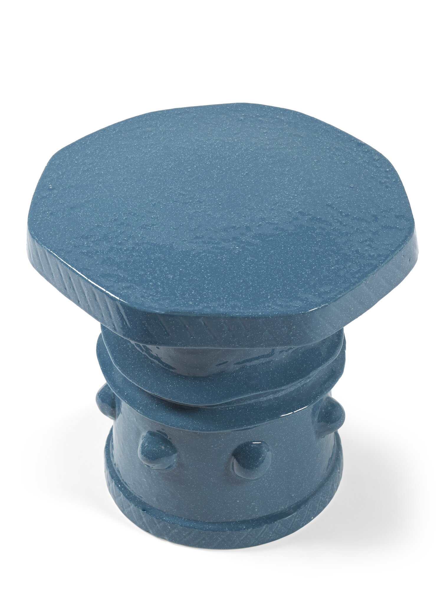 Serax Clara side table 08, blue | Finnish Design Shop