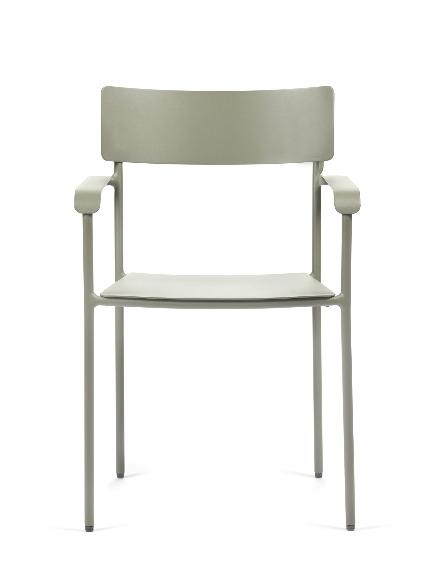Serax August chair with armrests, narrow, green | Finnish Design Shop