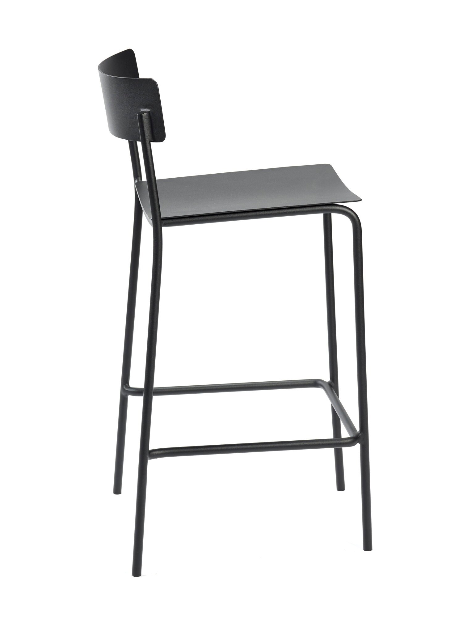 Serax August bar stool, black | Finnish Design Shop