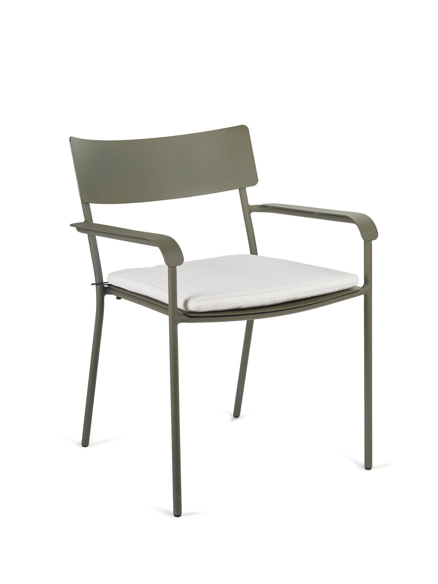 Serax August chair cushion, wide, white | Finnish Design Shop