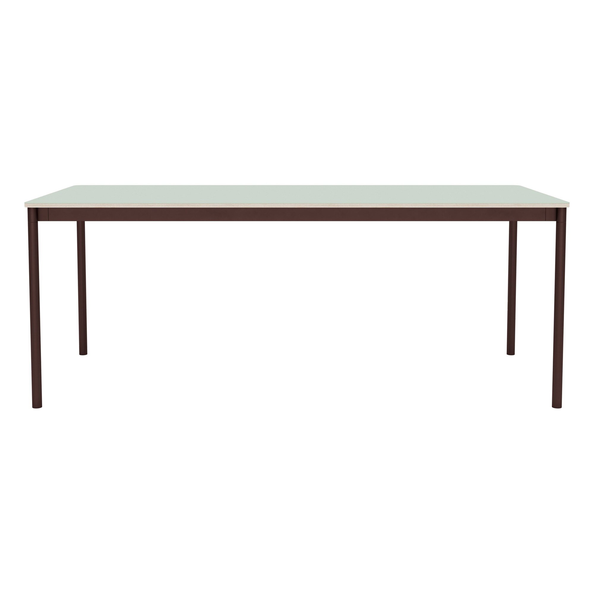 Muuto Base pöytä, 190 x 85 cm, vaaleanvihreä laminaatti - vaneri ...