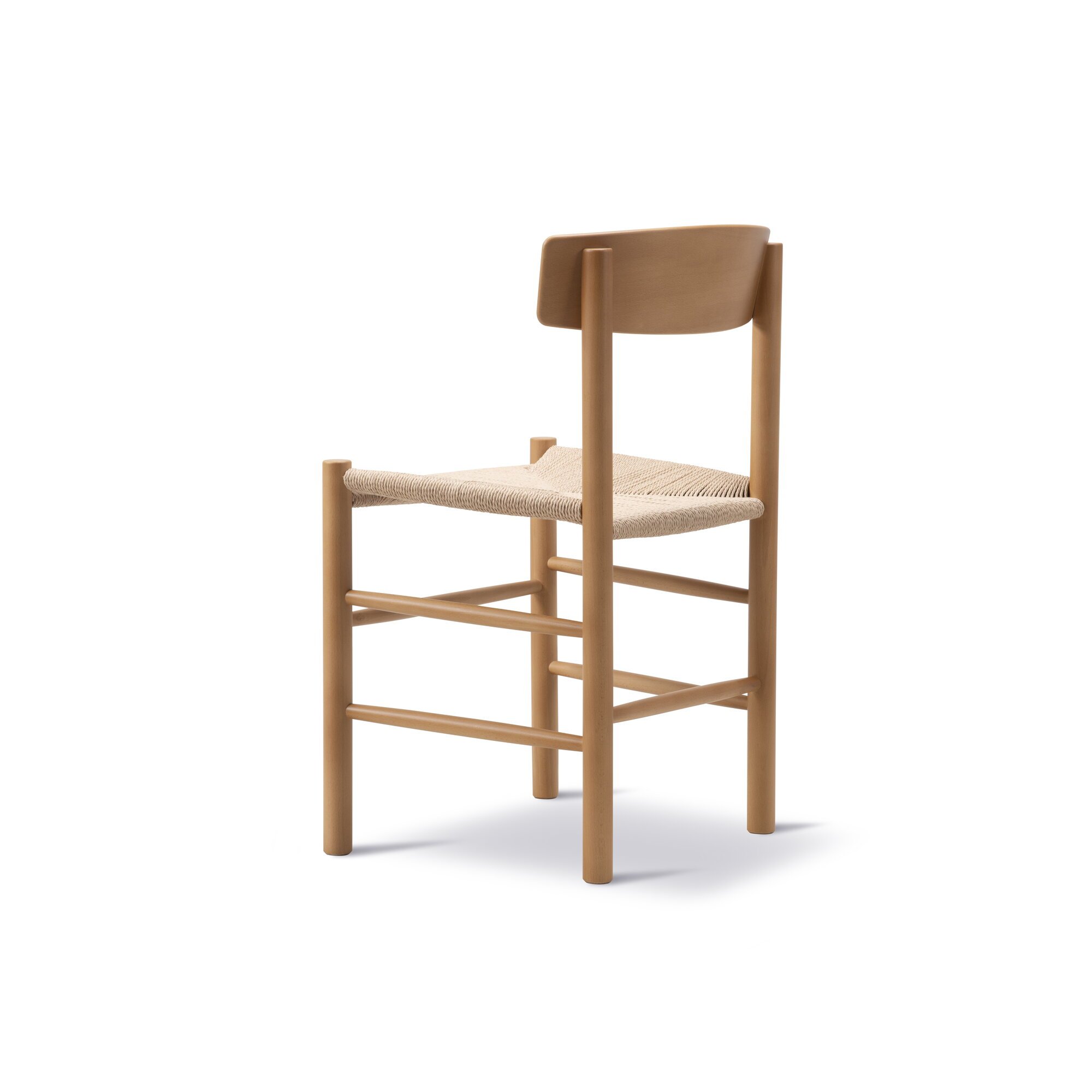 Fredericia J39 Mogensen chair, vintage lacquered beech - paper cord ...