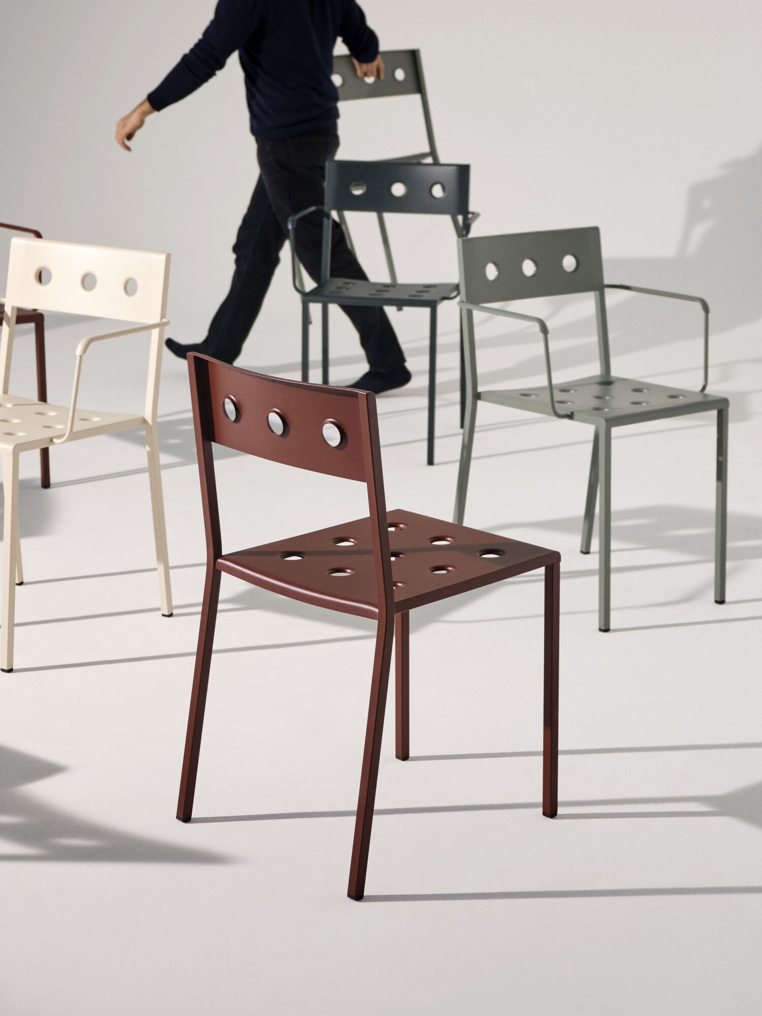 HAY Balcony chair, desert green | Finnish Design Shop