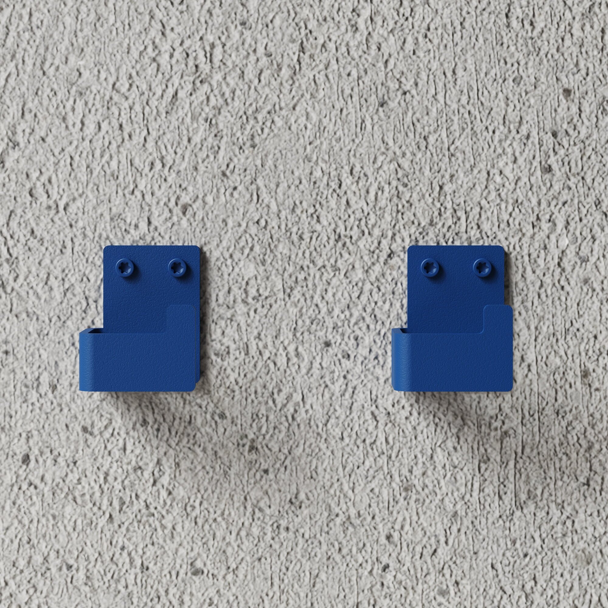 Nichba Bath Hook, 2 pcs, blue | Finnish Design Shop