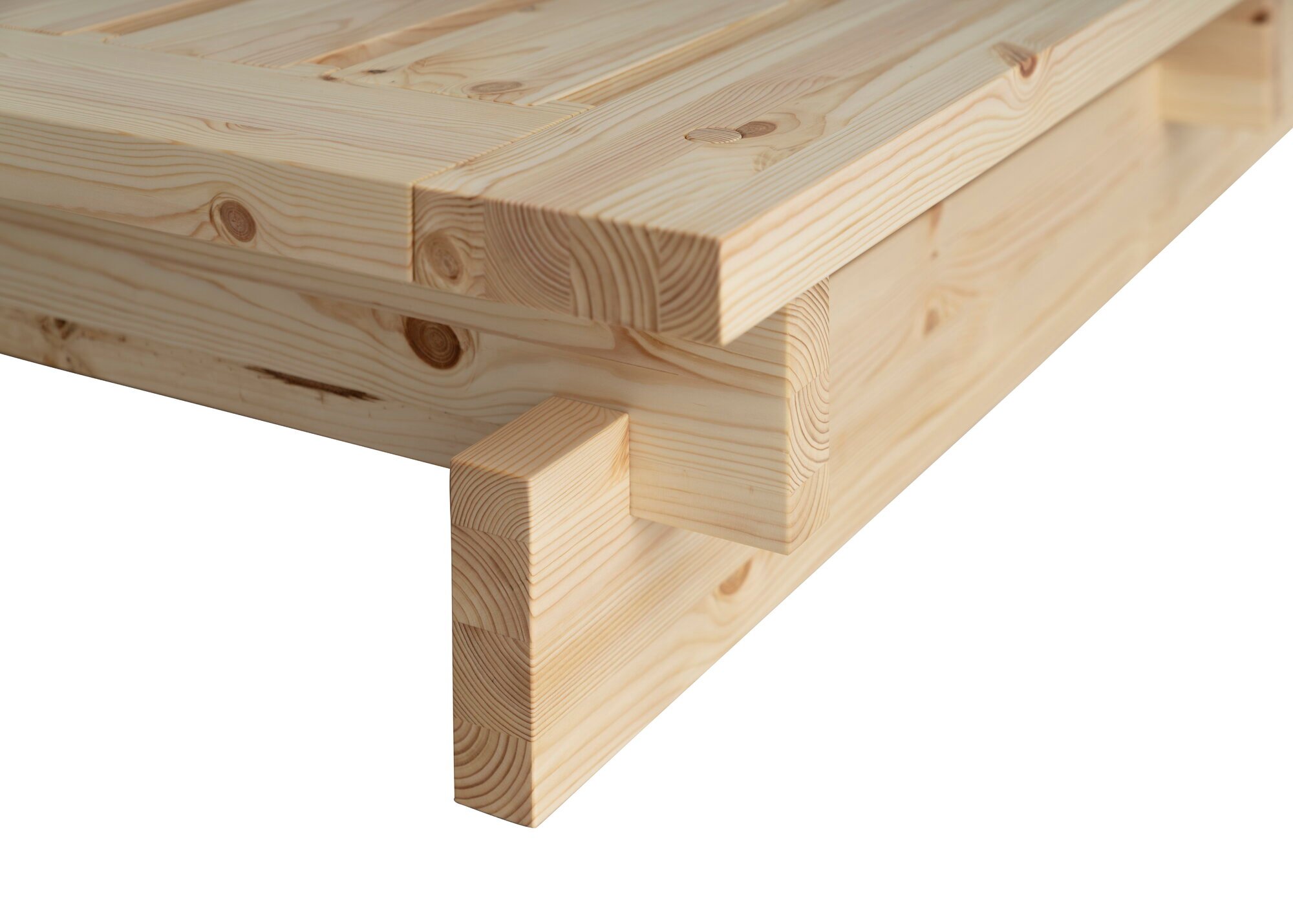 Vaarnii 017 Aamu bed frame, 180 cm, pine | Finnish Design Shop