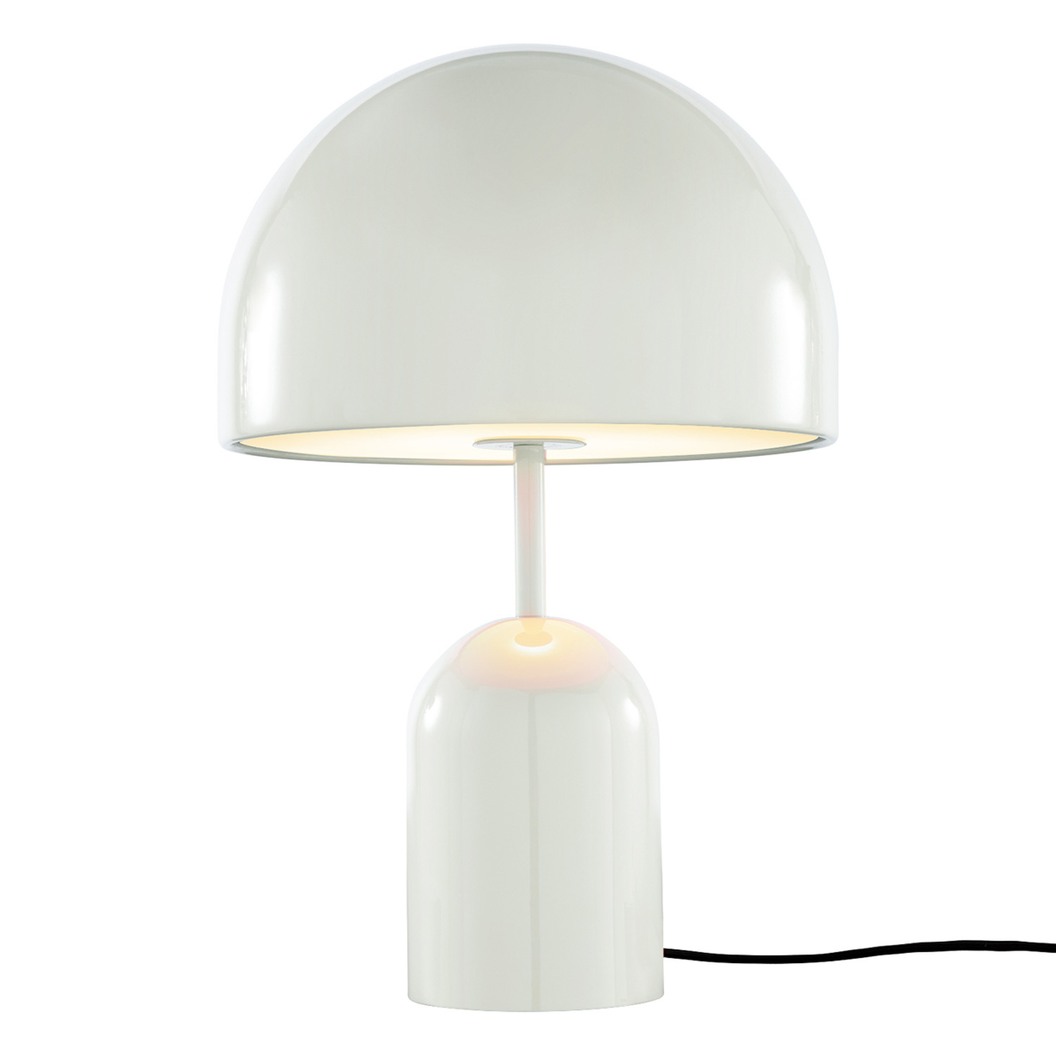 Tom Dixon Bell table lamp, LED, grey | Finnish Design Shop
