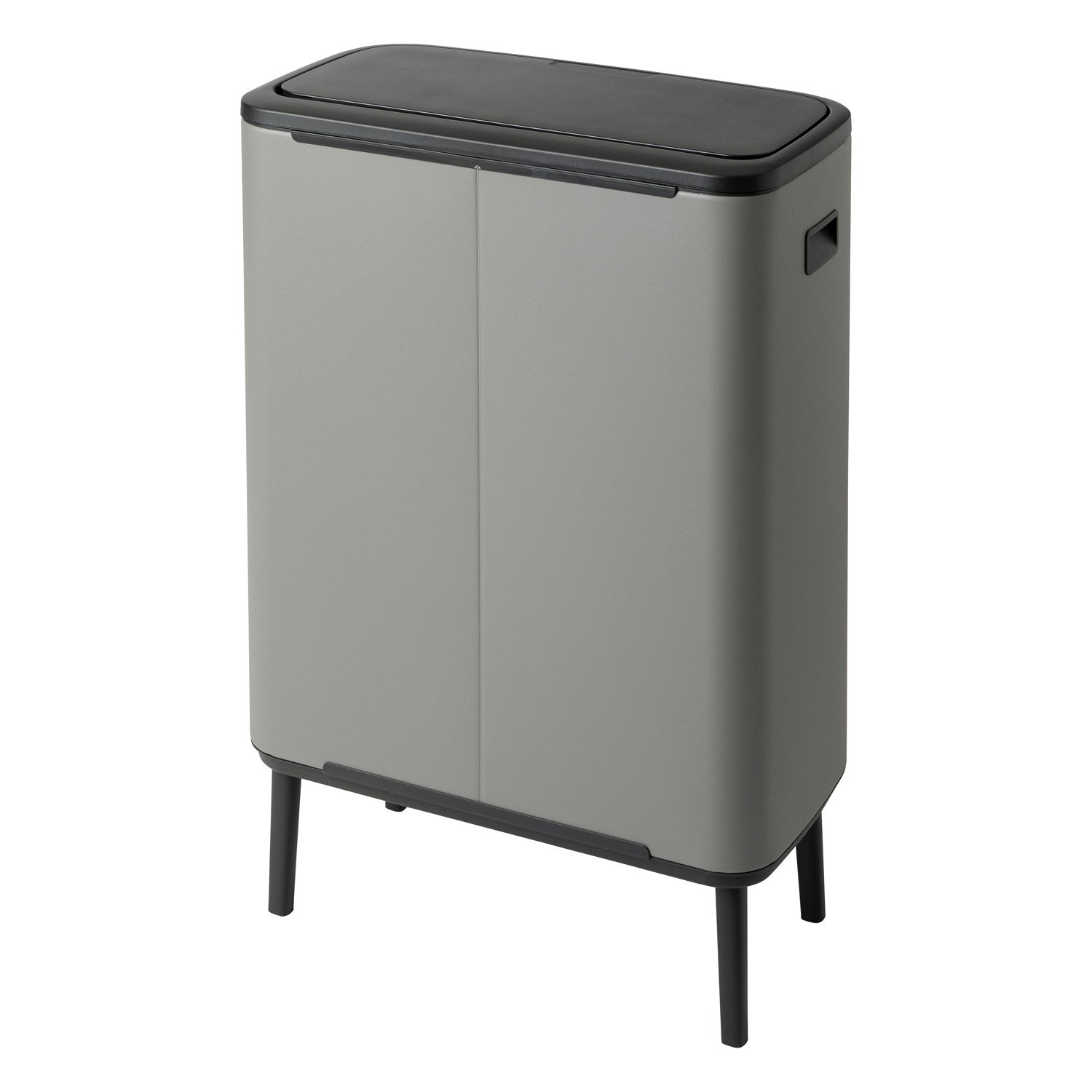 Brabantia Bo Touch Bin Hi, 2 x 30L, Sense of Luxury, grey | Finnish ...