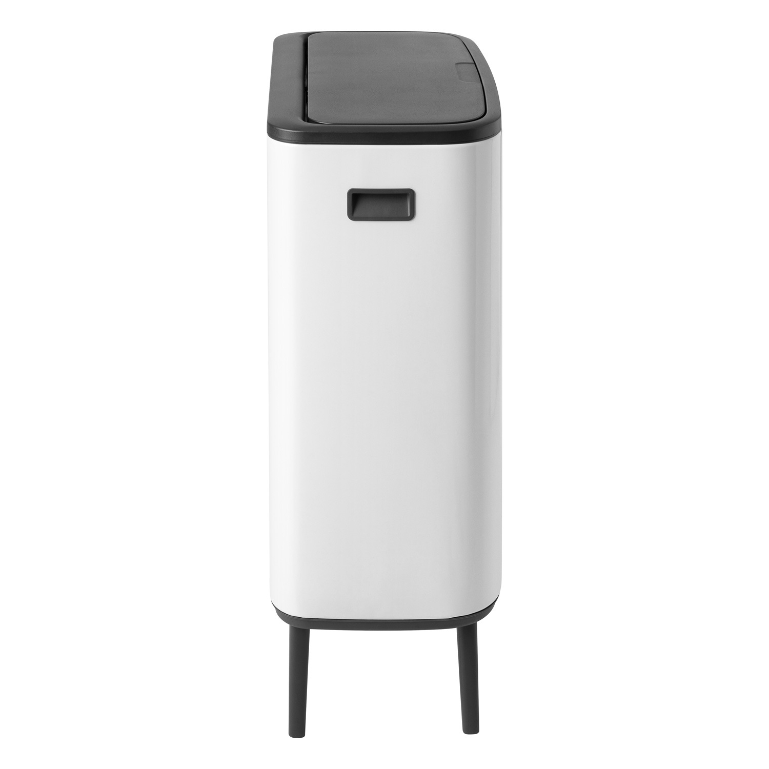 Brabantia Bo Touch Bin Hi, 2 x 30L, white | Finnish Design Shop UK
