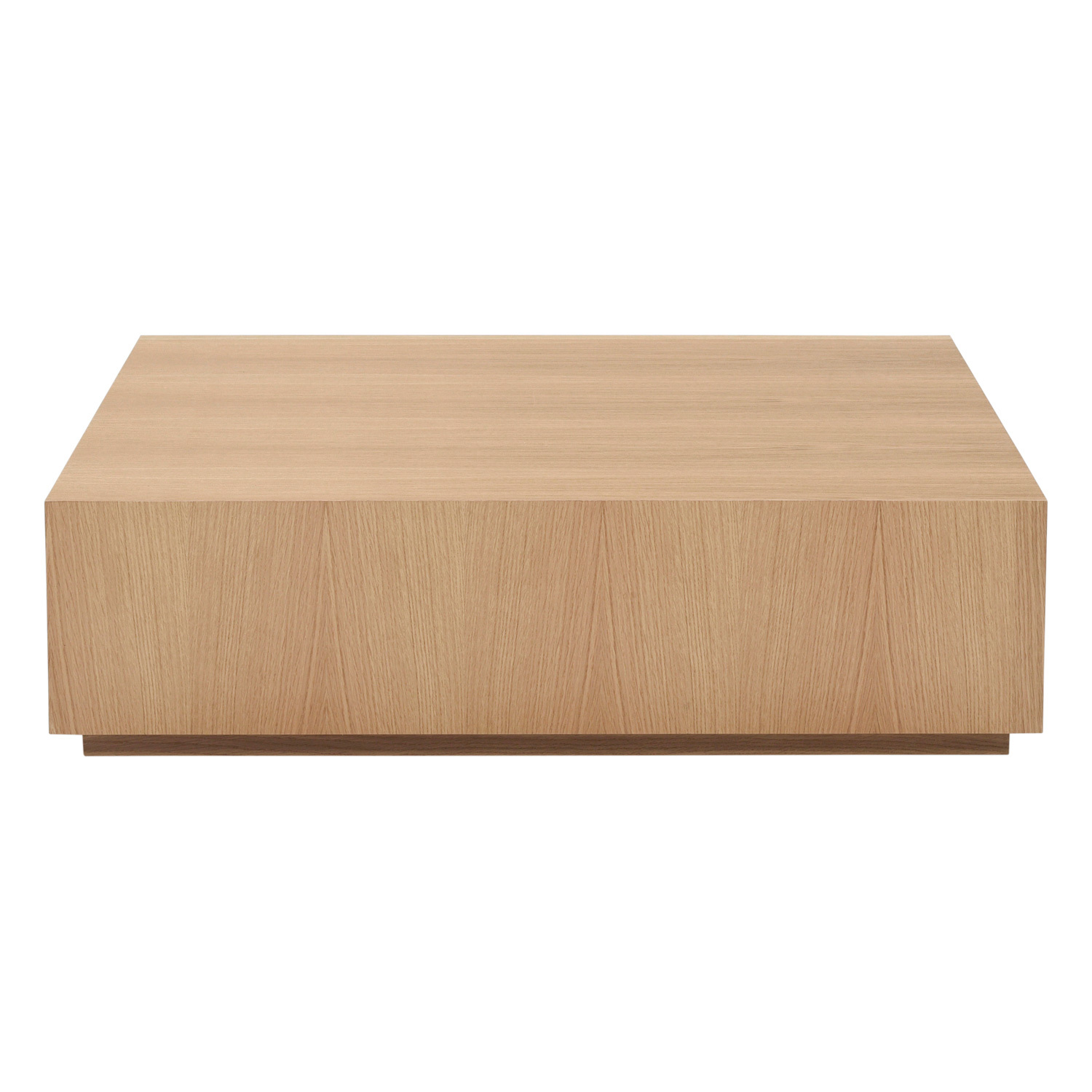 Interface Box coffee table, 90 x 90 x 27 cm, oak | Finnish Design Shop