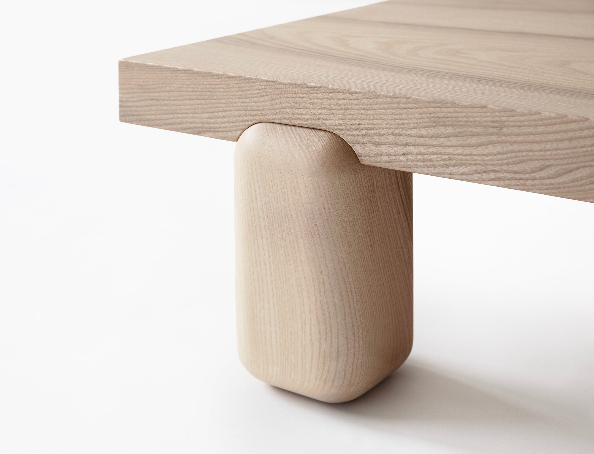 Nikari Centenniale coffee table, oiled ash | Finnish Design Shop