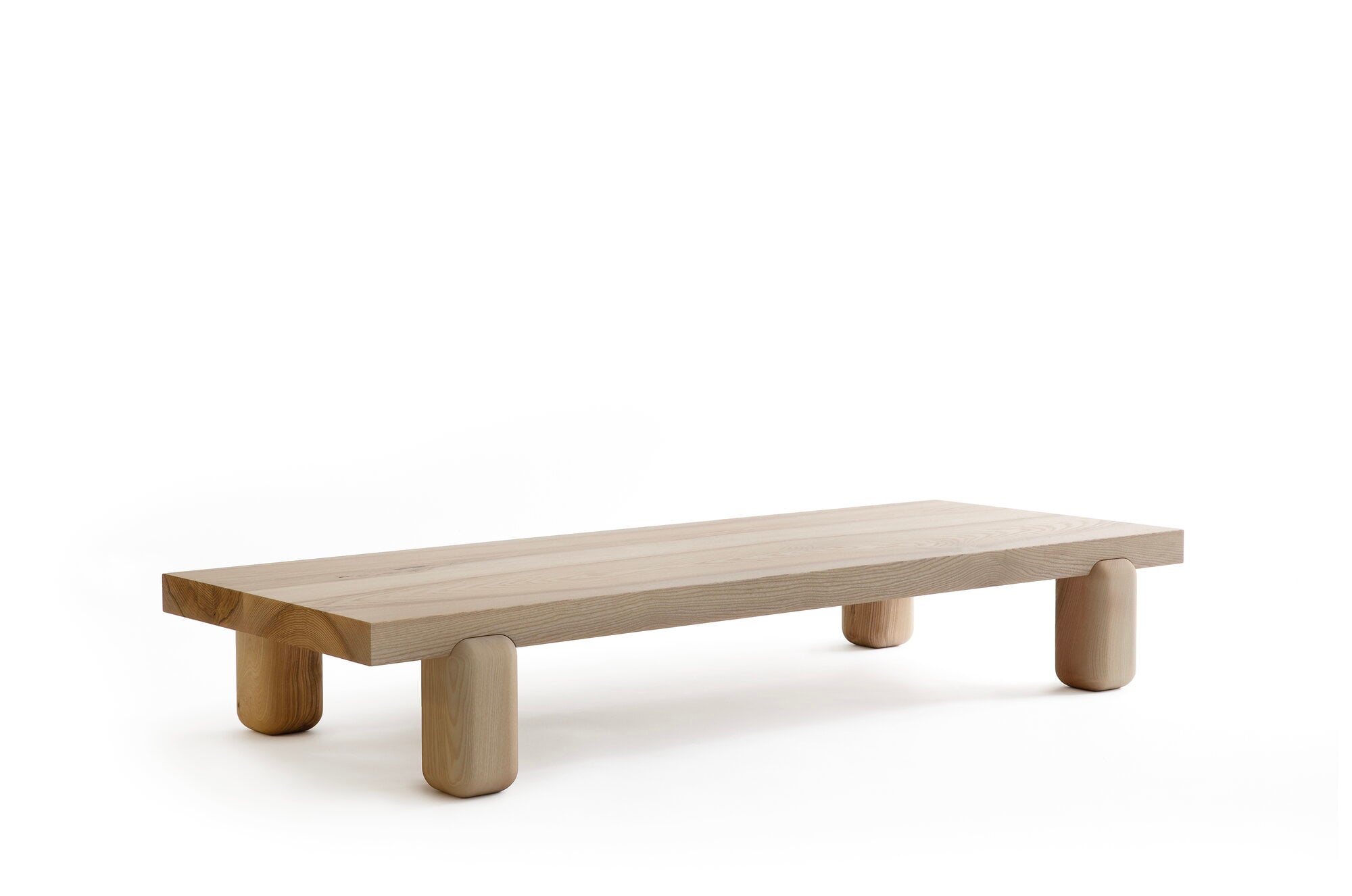 Nikari Centenniale coffee table, oiled ash | Finnish Design Shop