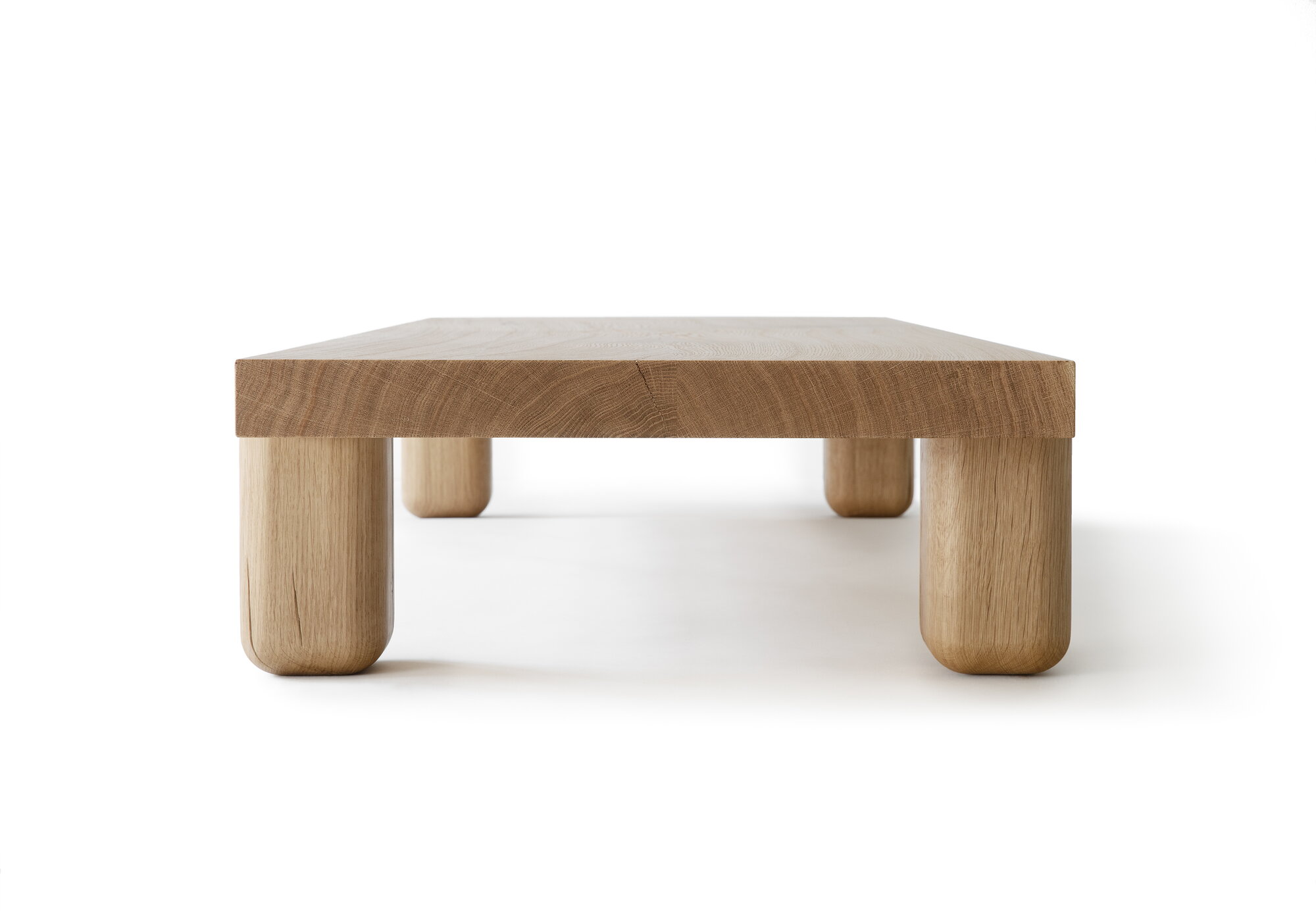 Nikari Centenniale coffee table, oiled oak | Finnish Design Shop