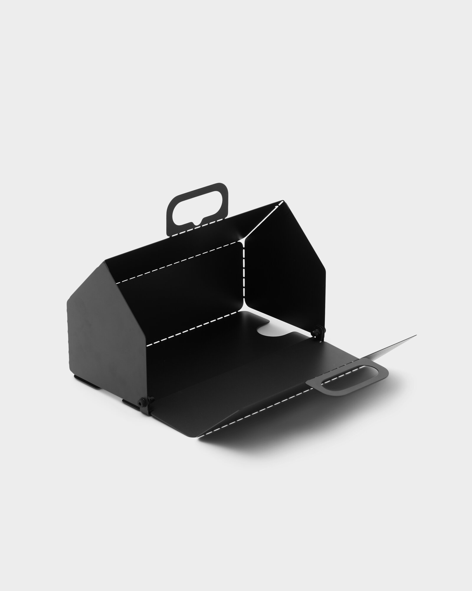 Pedestal Cable House cable management box, charcoal | Finnish Design Shop