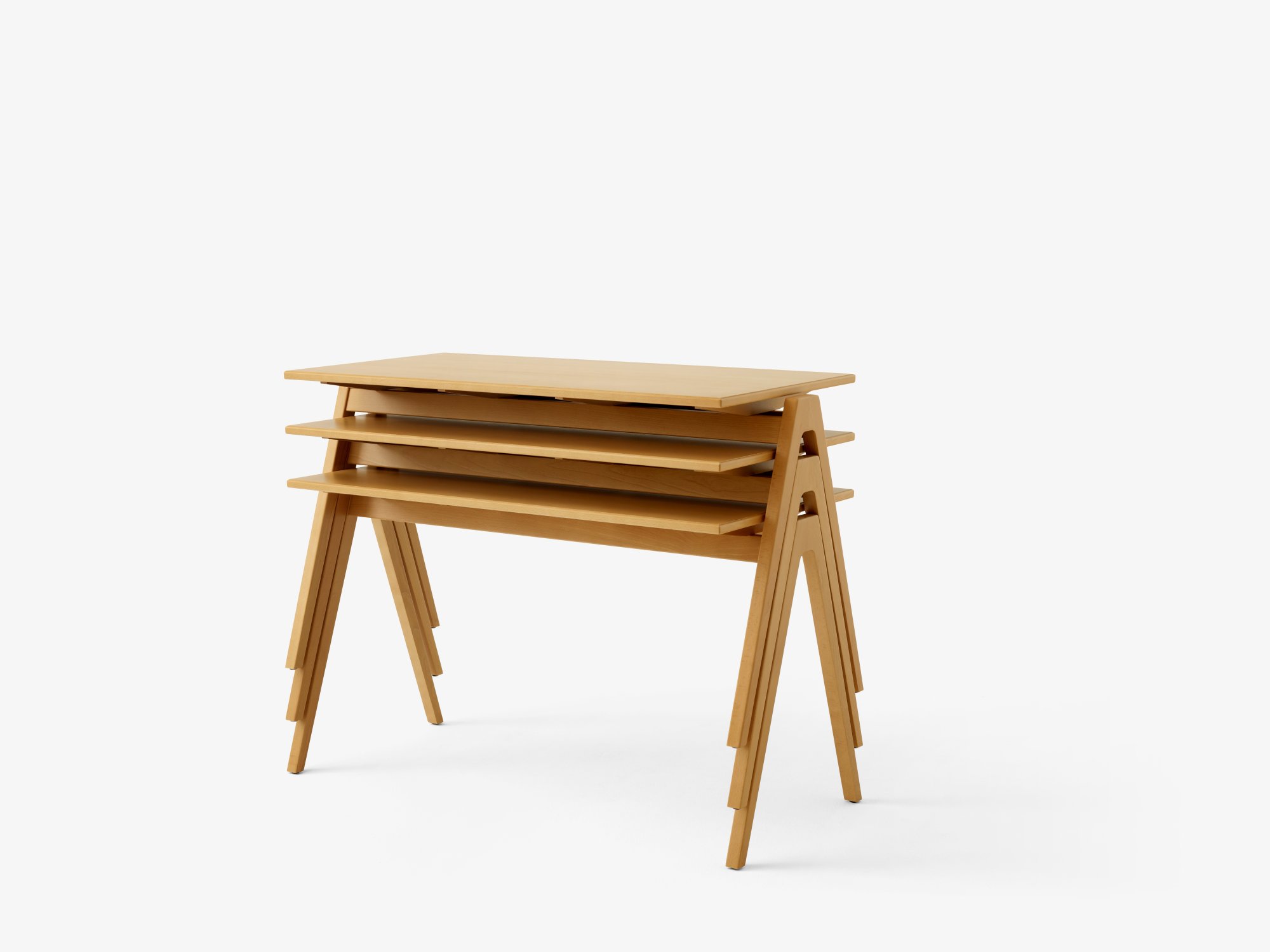 &Tradition Daystak RD2 table, beech | Finnish Design Shop