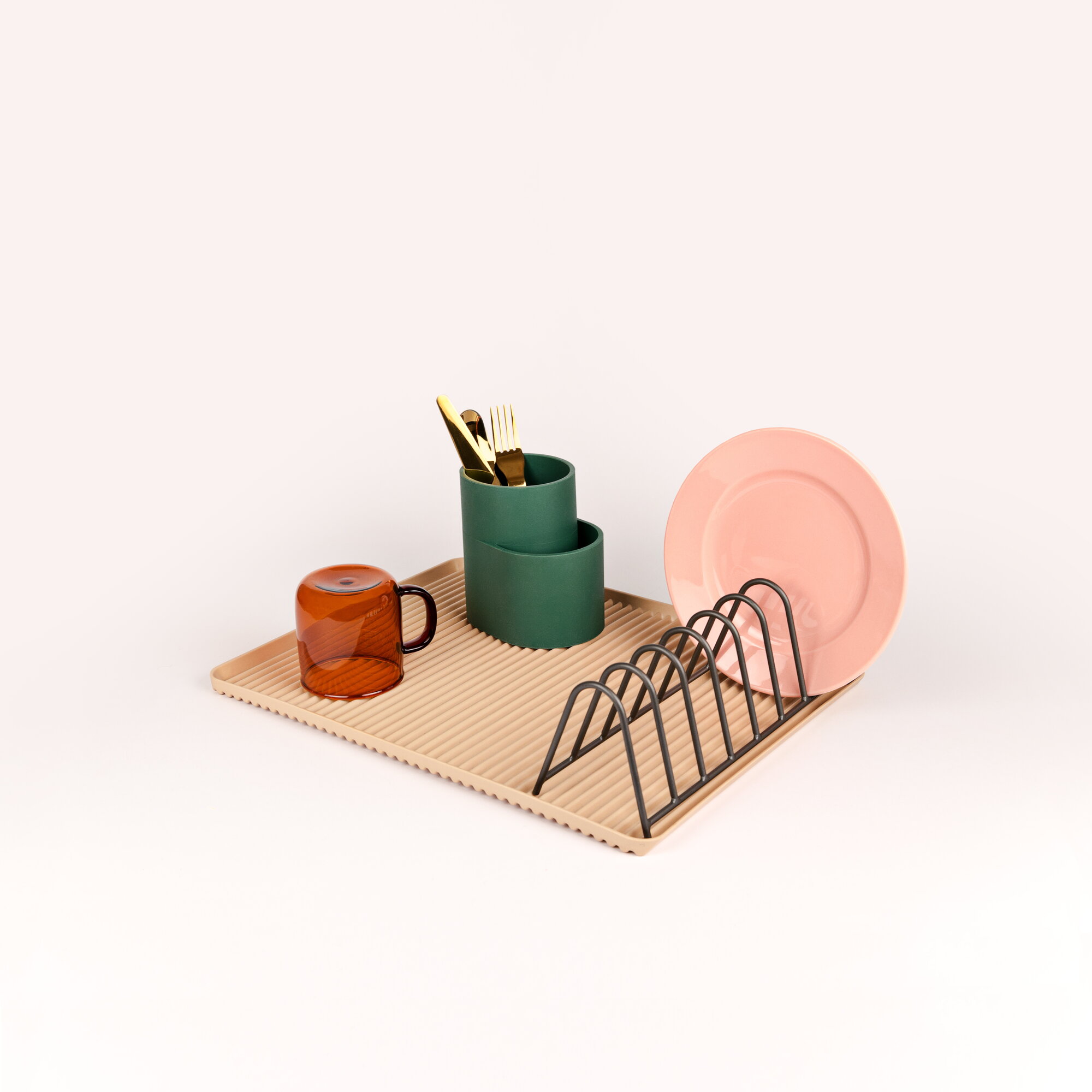 HAY Dish Drainer rack, anthracite | Finnish Design Shop