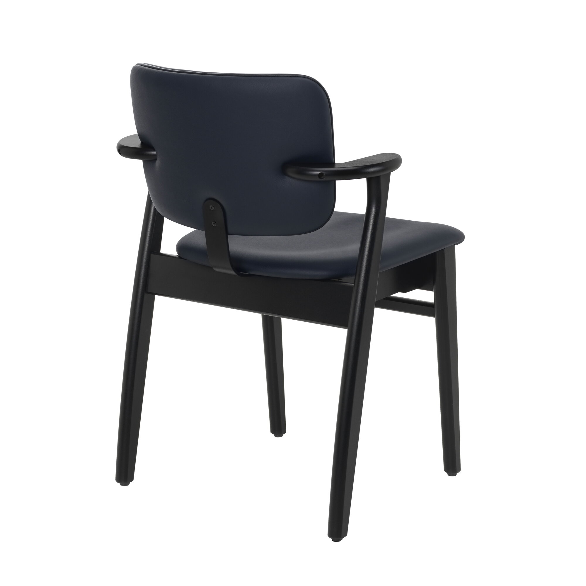 Artek Domus chair, stained black - Spectrum marine - Prestige black ...