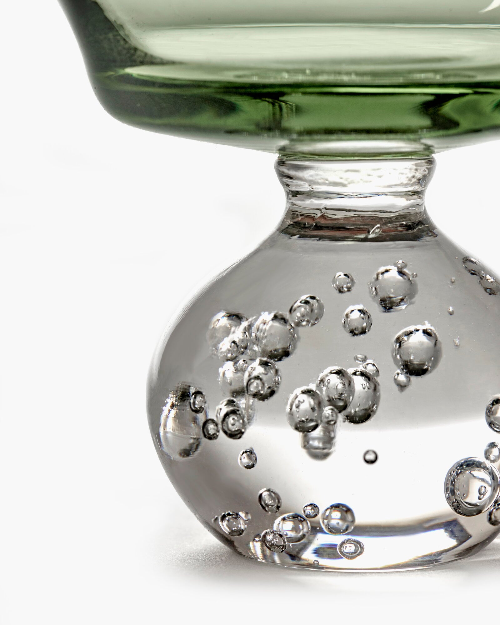 Serax Eternal Snow stem glass, M, green | Finnish Design Shop
