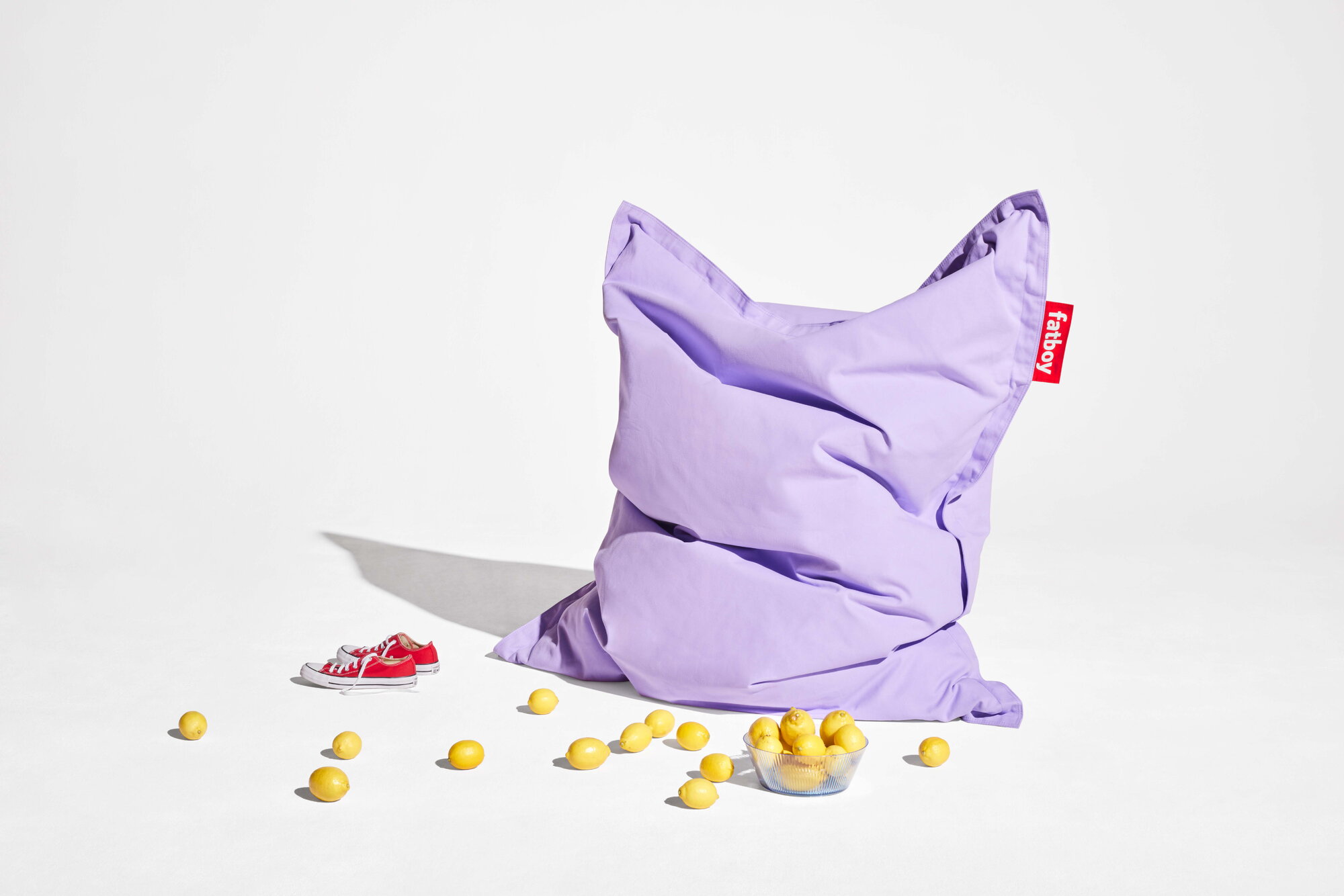 Fatboy Original Stonewashed bean bag, lilac | Finnish Design Shop