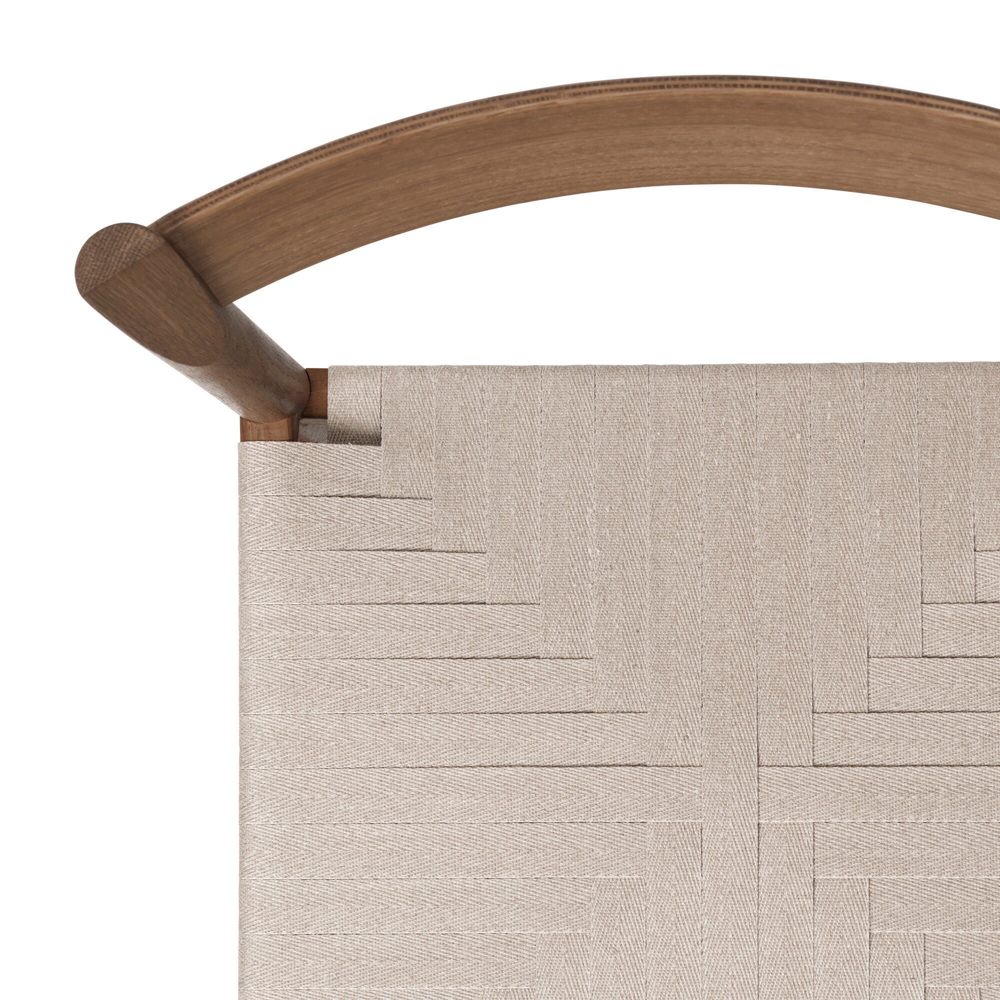 Brdr. Krüger F chair, fumed oak - linen webbing | Finnish Design Shop