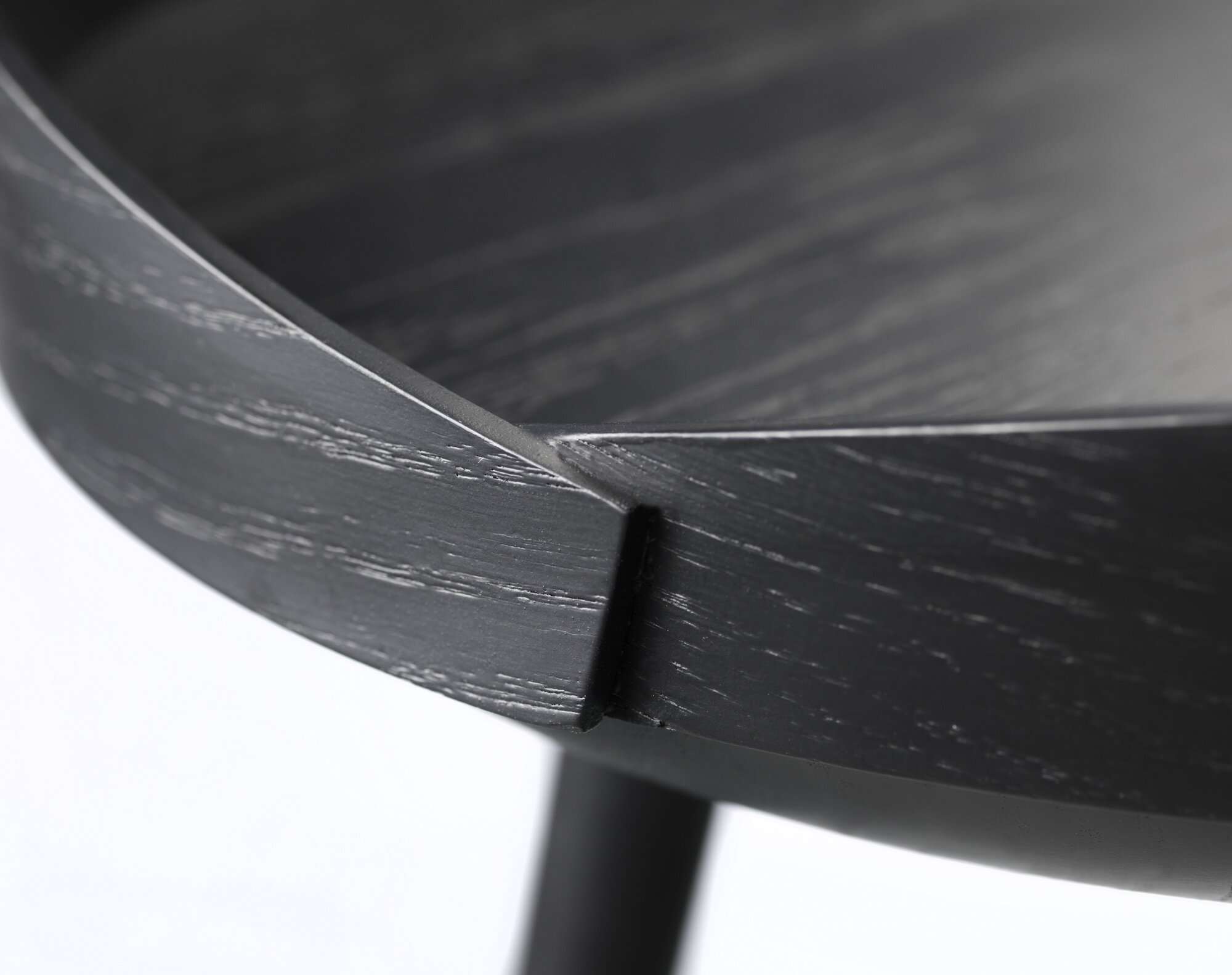 FDB Møbler D106 Bakkedal Beistelltisch, Eiche schwarz lackiert ...