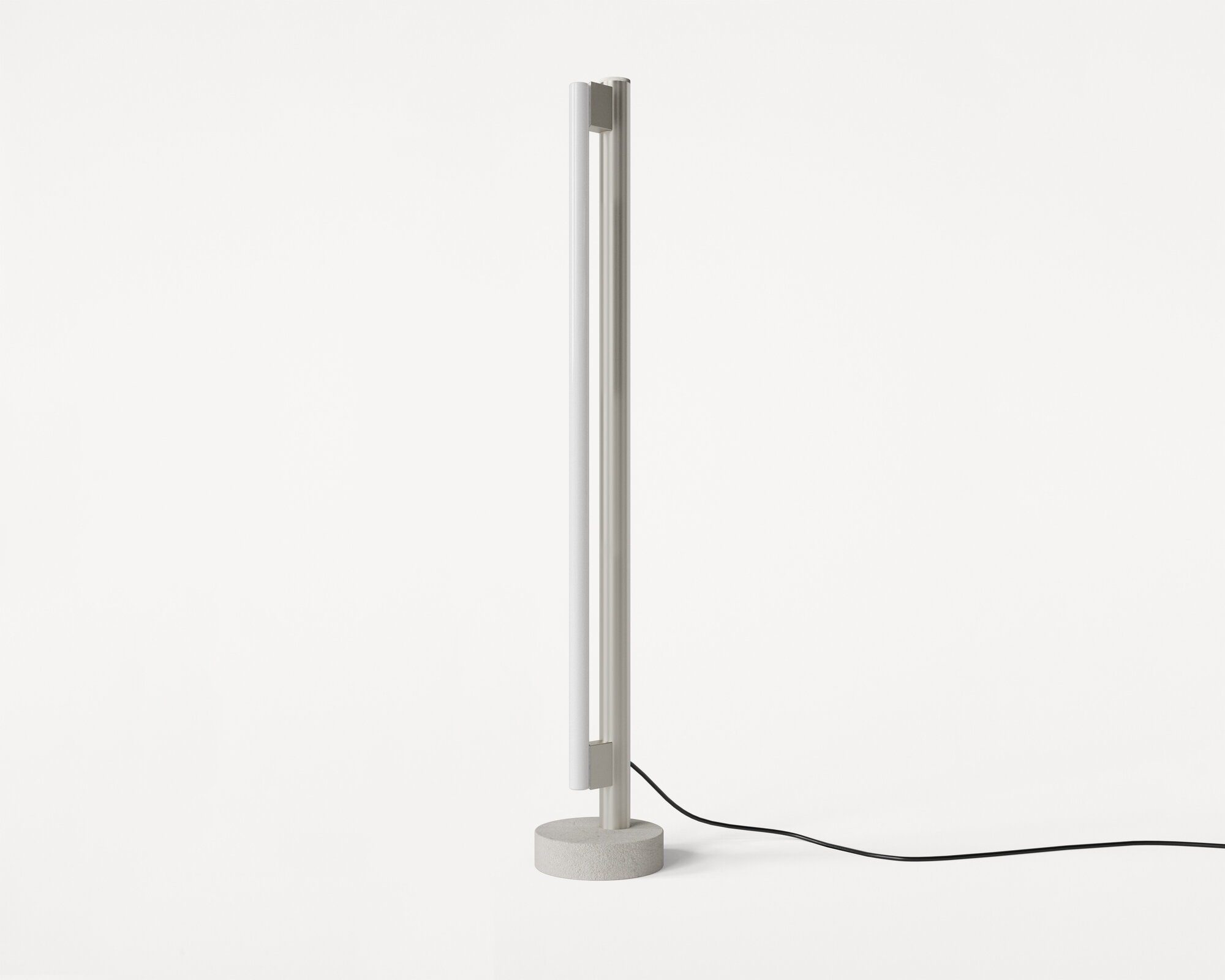 Frama Eiffel Single floor lamp, 100 cm, stainless steel | Finnish ...