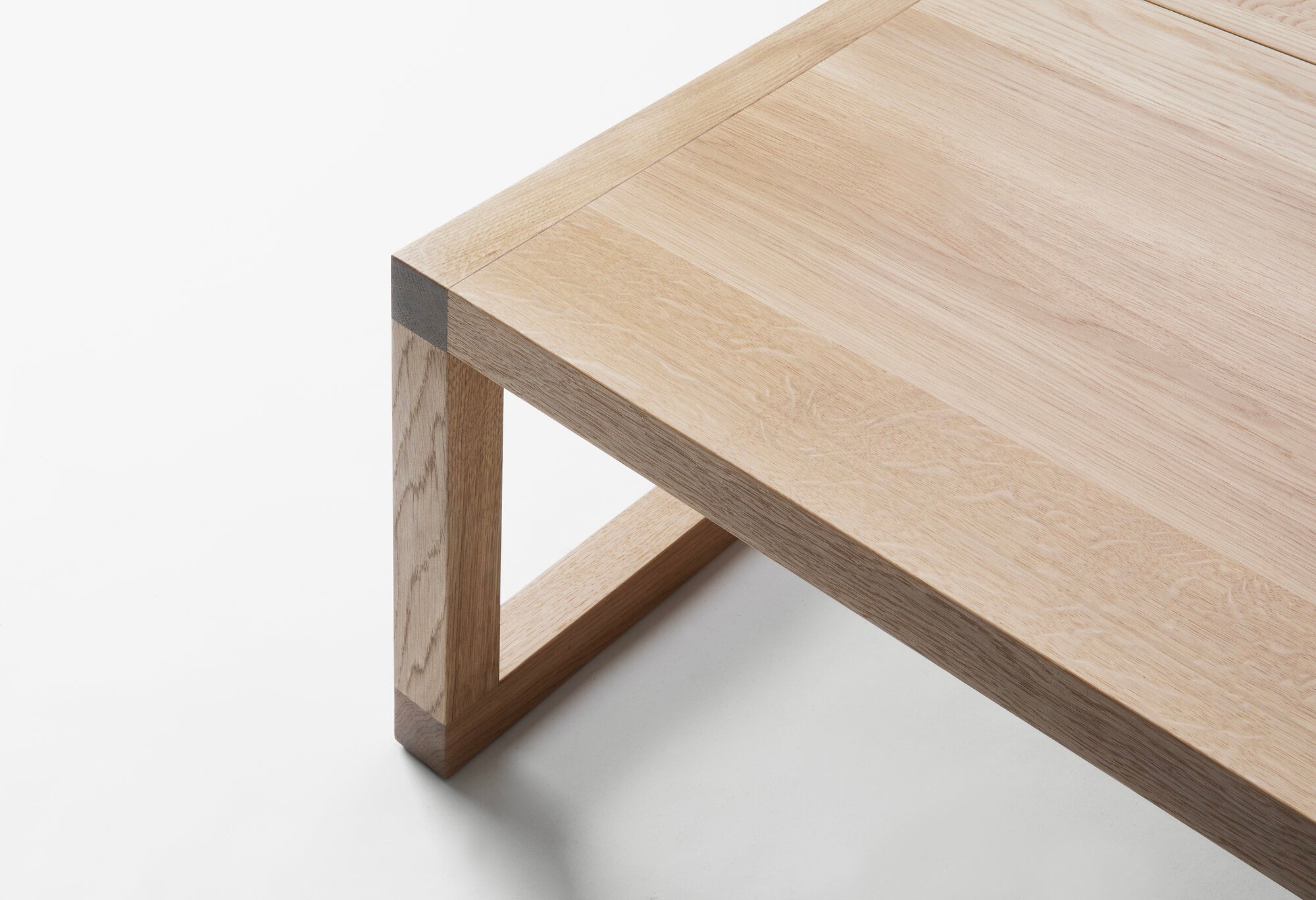Nikari Frame Low 2/4 coffee table, oiled oak | Finnish Design Shop