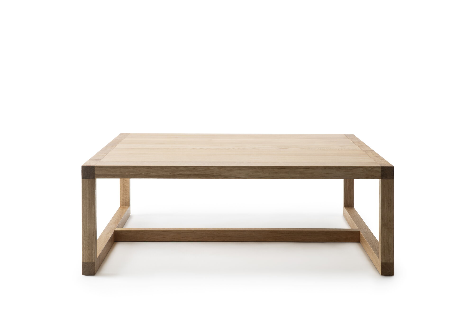 Nikari Frame Low 2/4 coffee table, oiled oak | Finnish Design Shop