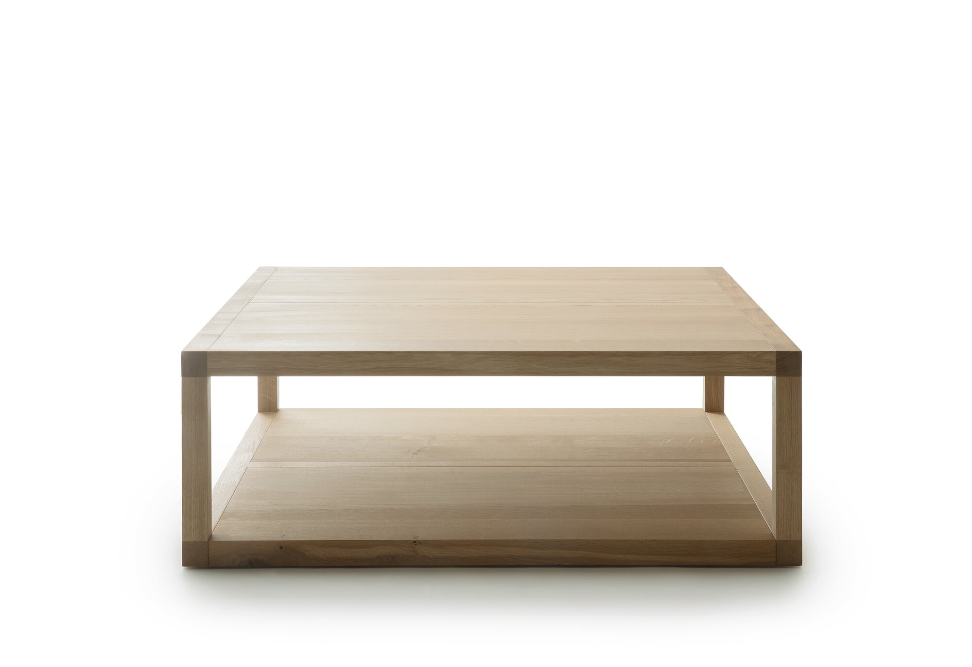 Nikari Frame Low 4/4 coffee table, oiled oak | Finnish Design Shop
