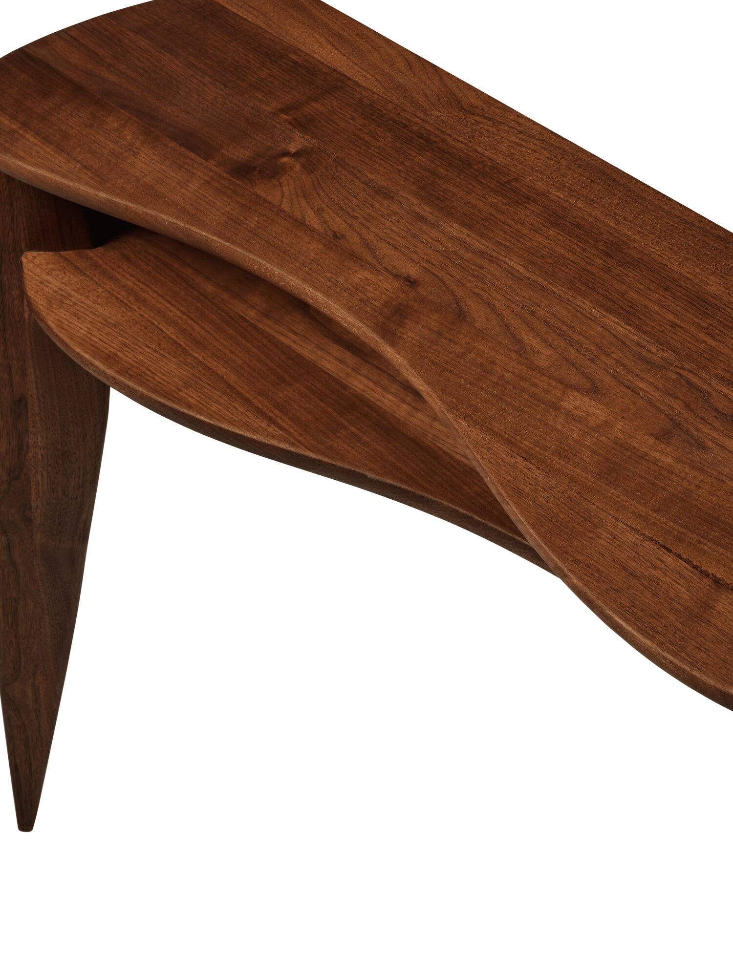 Ferm Living Feve console table, walnut | Finnish Design Shop