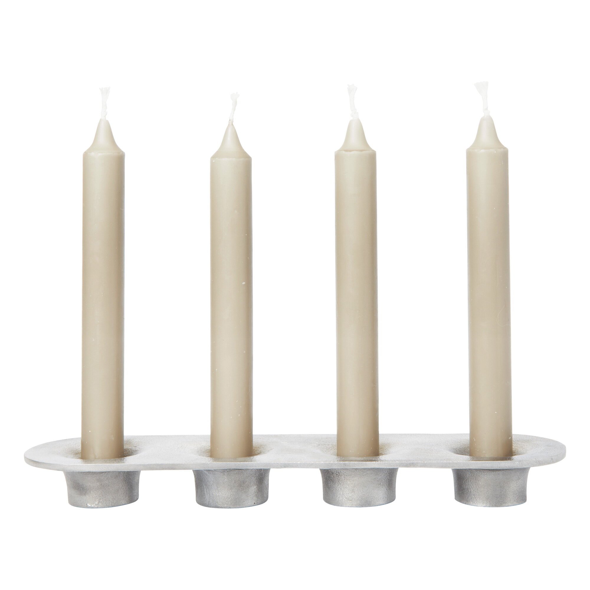 Ferm Living Soothe 4 candle holder, aluminium | Finnish Design Shop