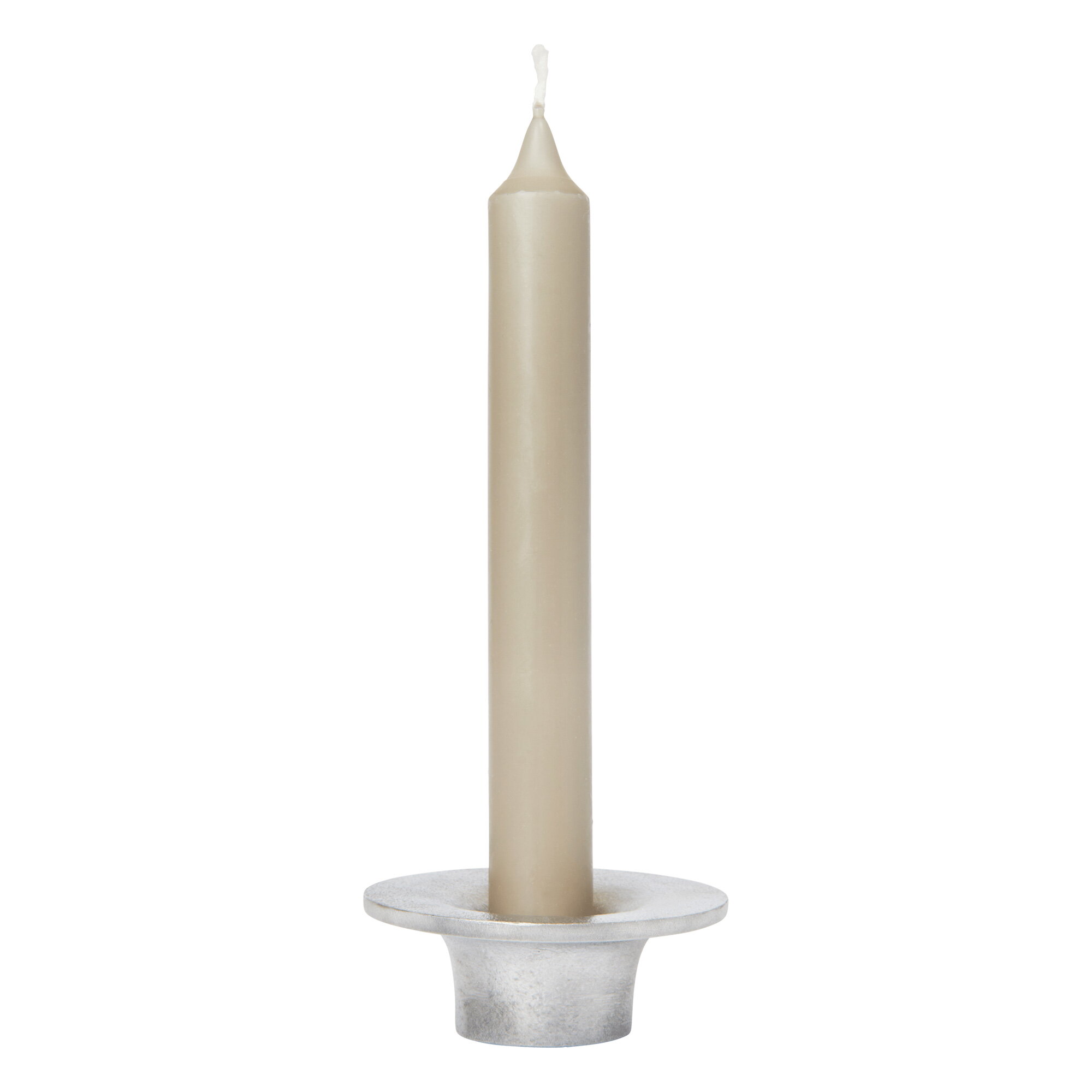 Ferm Living Soothe candle holder, aluminium | Finnish Design Shop CH