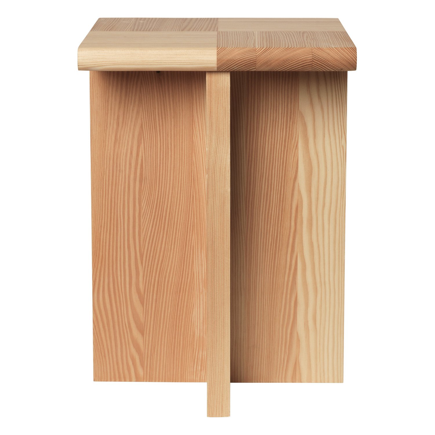 Ferm Living Sala Piece side table, Douglas fir | Finnish Design Shop