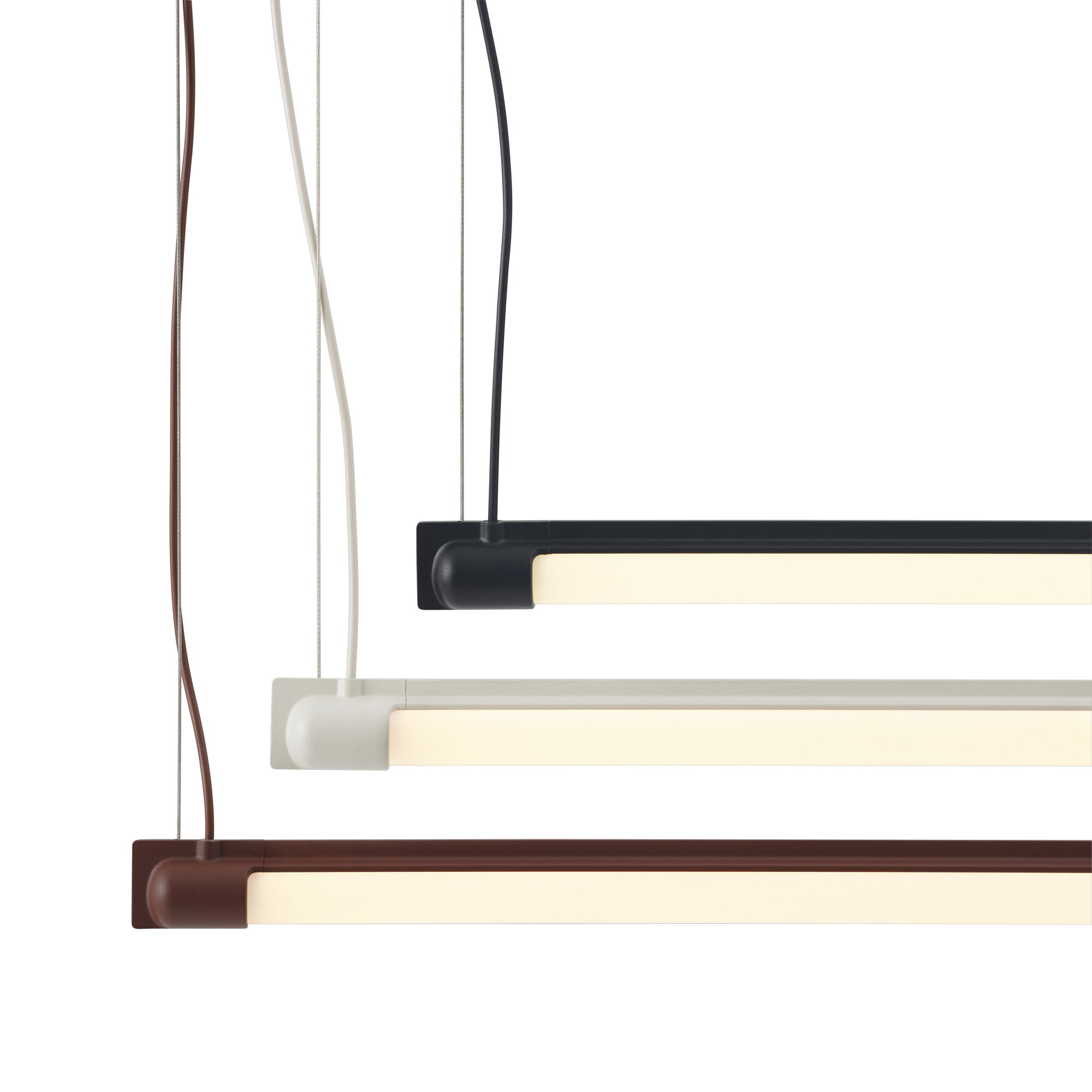 Muuto Fine suspension lamp, 120 cm, deep red | Finnish Design Shop CH