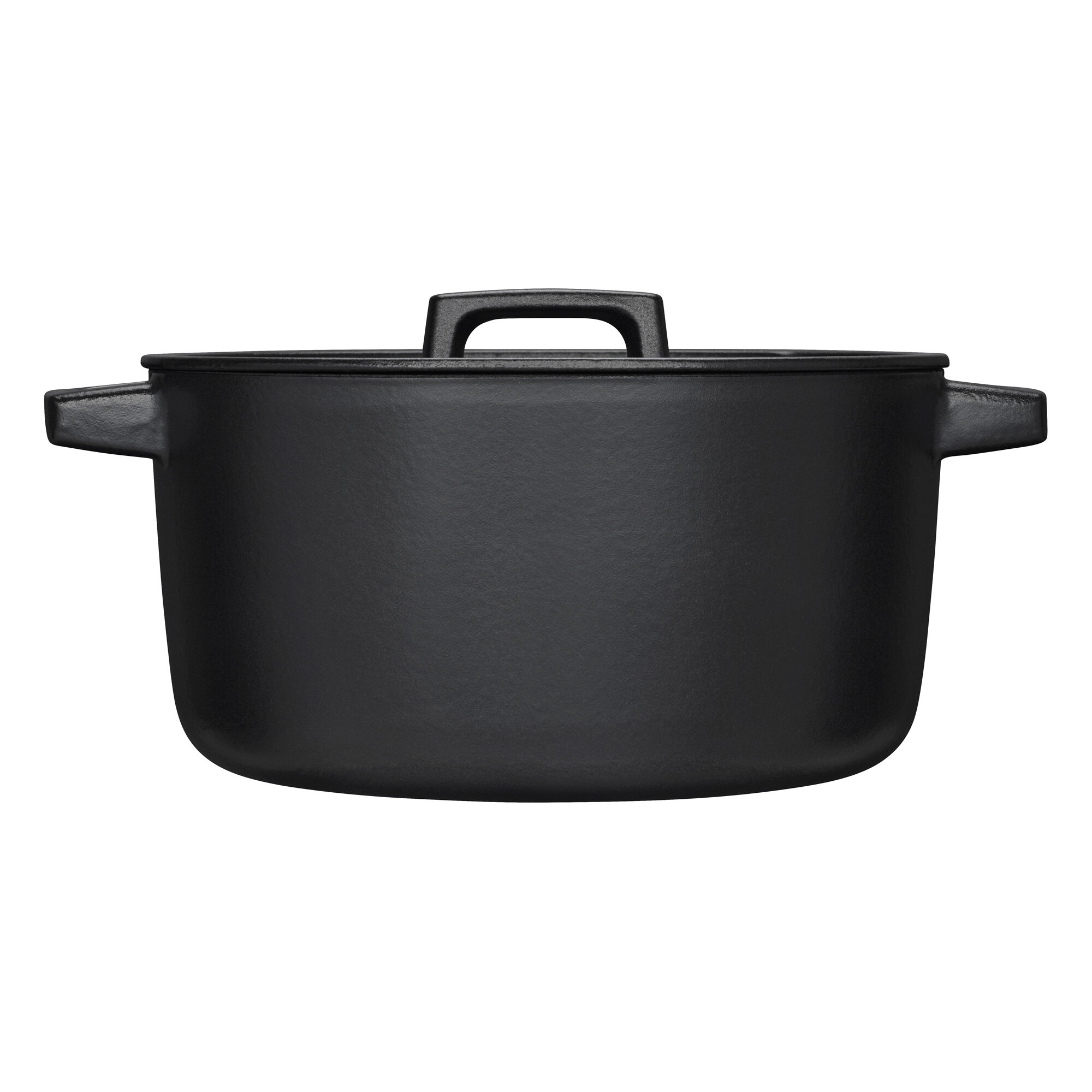 Fiskars Folken pata kannella, 4 L, musta | Finnish Design Shop