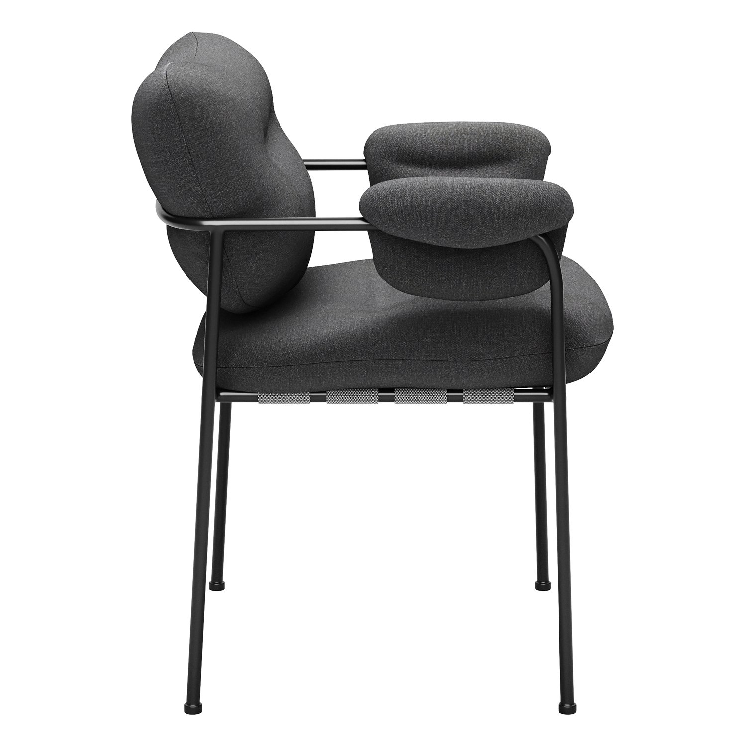 Fogia Bollo chair, Lido 4 black - black | Finnish Design Shop