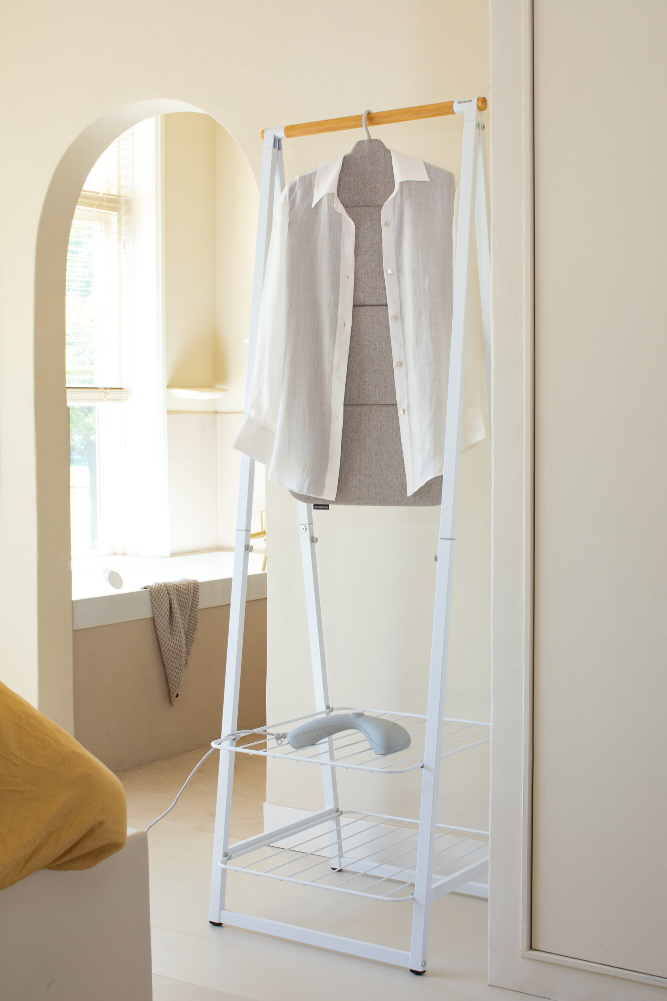 Brabantia Foldable steam board, grey | Finnish Design Shop